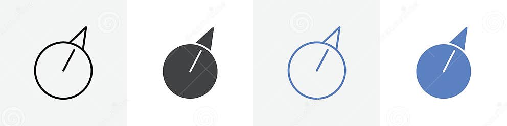 Selecter Icon Vector Set Use for Web Ui or App Stock Vector ...