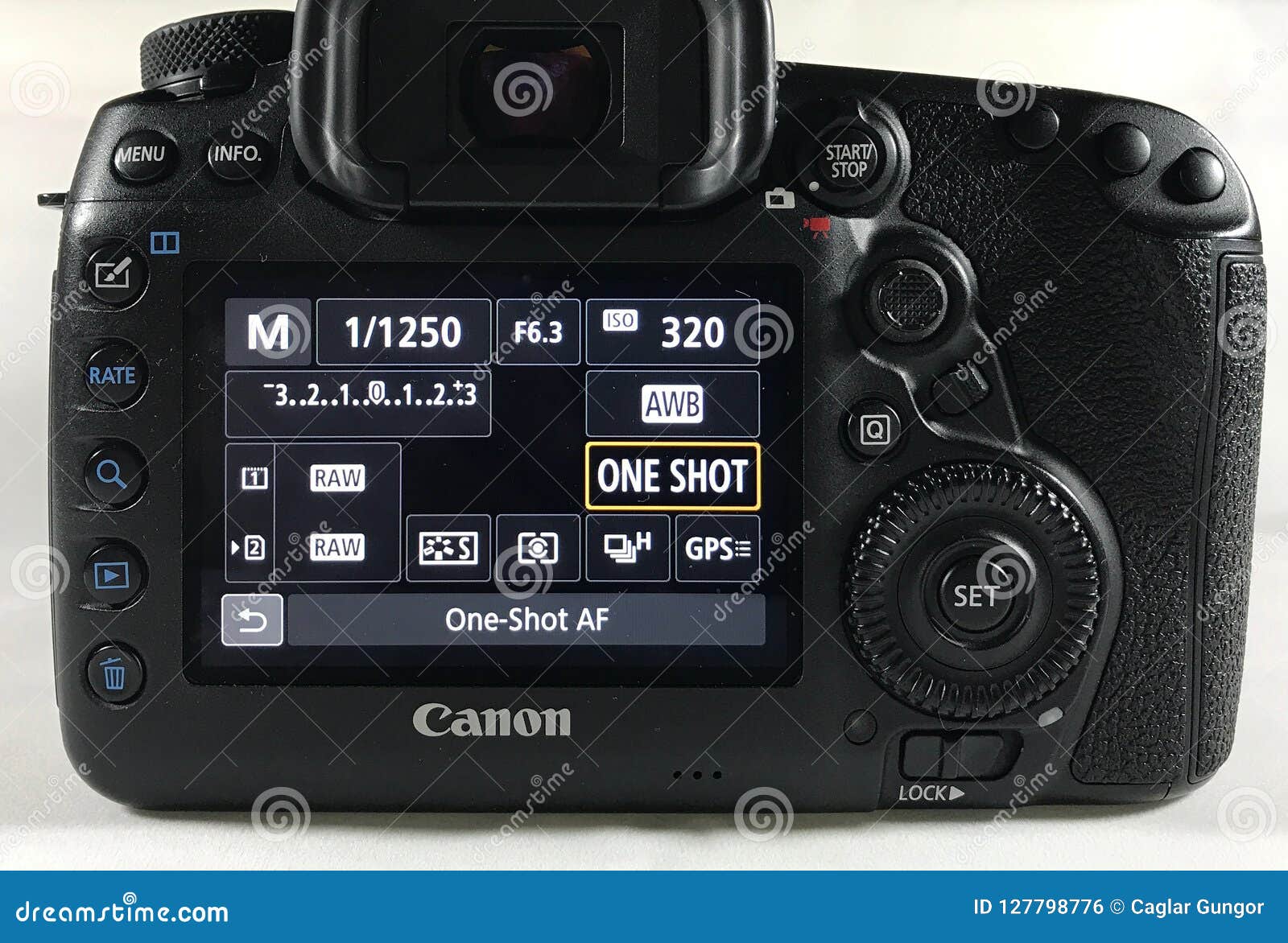 Selecting AF Operations - One-Shot Editorial Photo - Image of panel ...