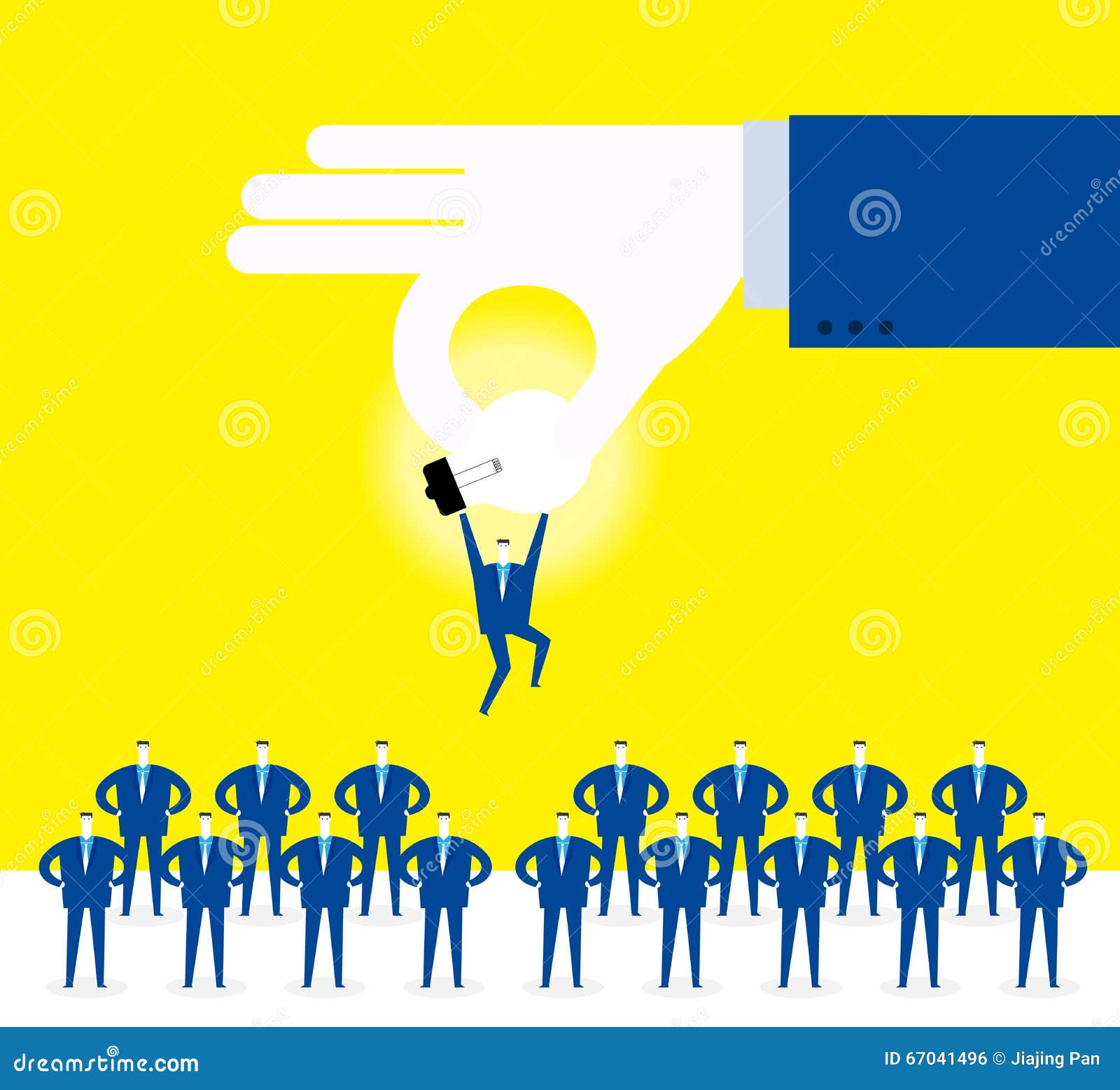 Selecting the best stock illustration. Illustration of contest - 67041496