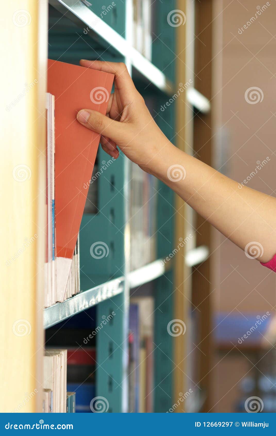 Selecting books stock image. Image of selecting, college - 12669297