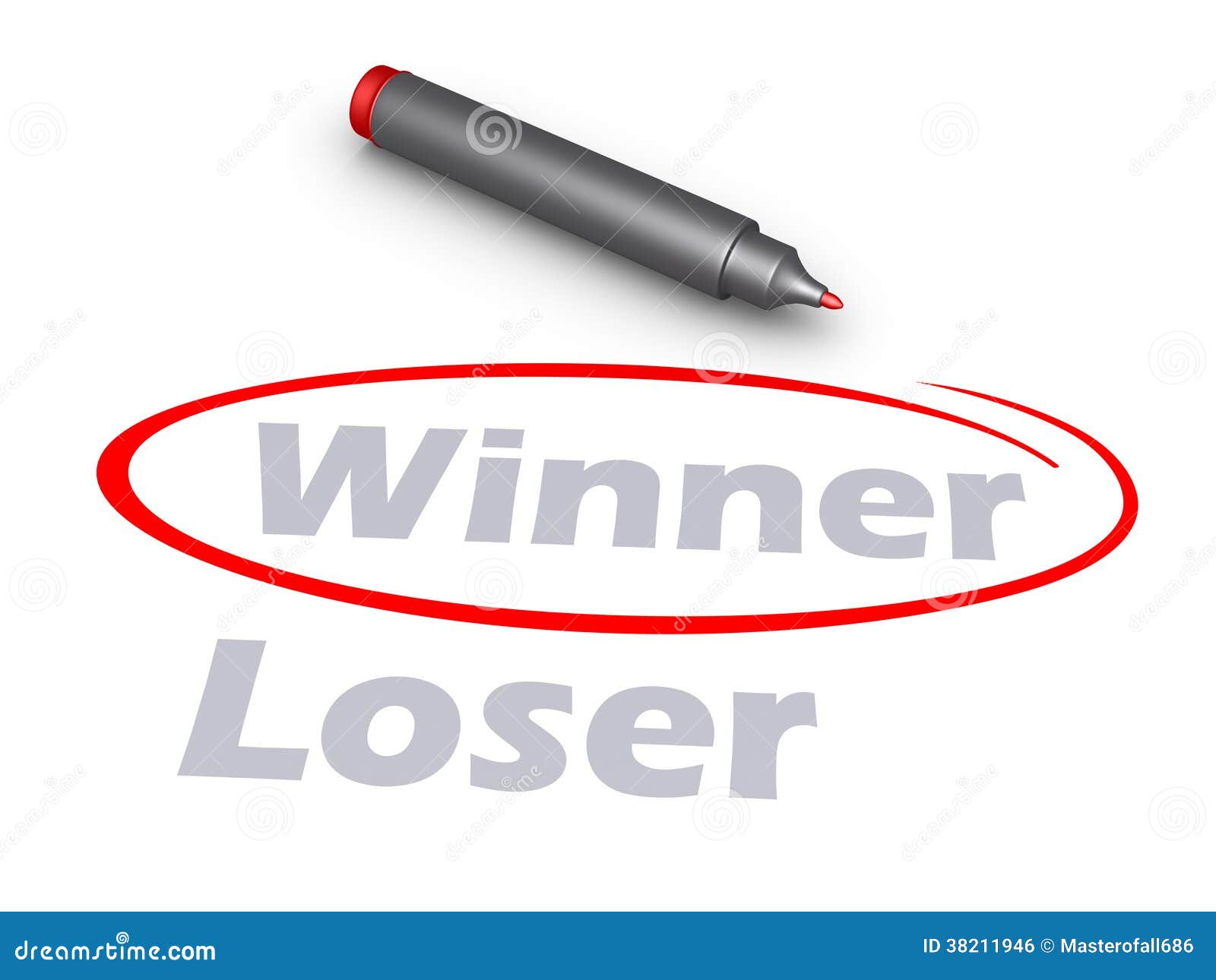 Selecting By Circle The Word Winner Royalty Free Stock Image - Image ... Selecting By Circle The Word Winner Royalty Free Stock Image - Image ...