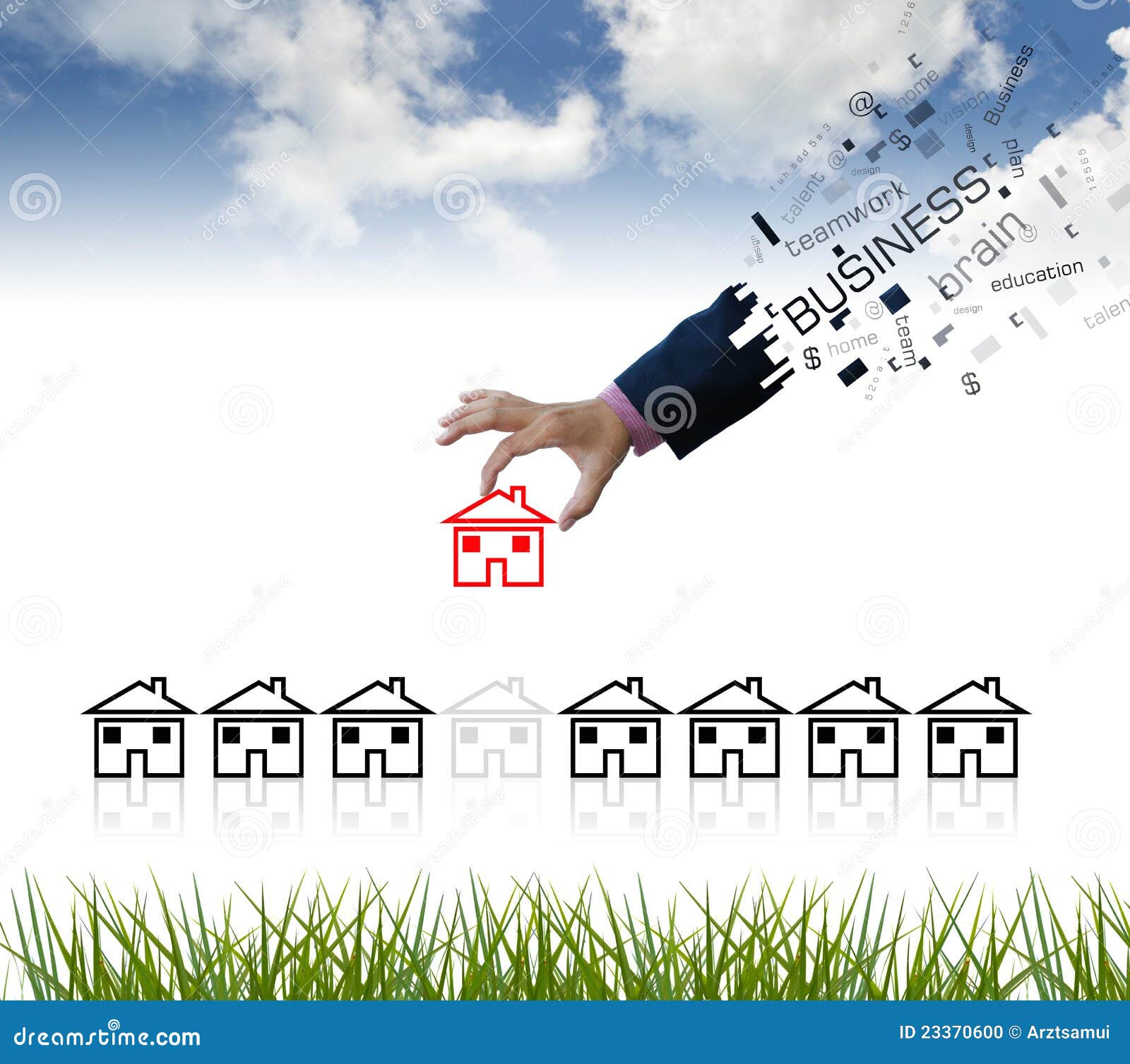 Selection stock photo. Image of marketing, management - 23370600