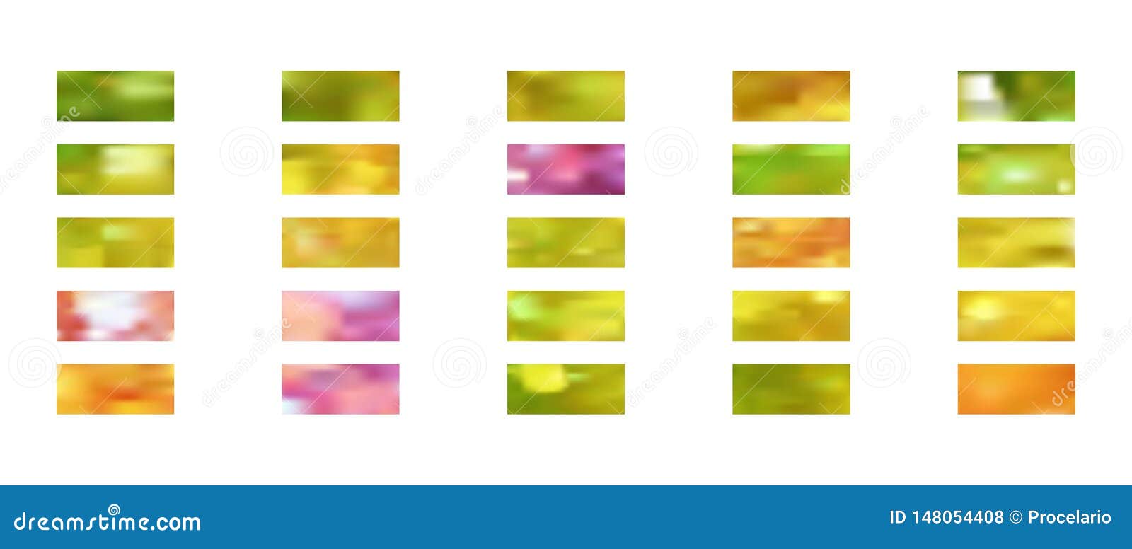 A Selection of Background Illustrations Stock Illustration ...