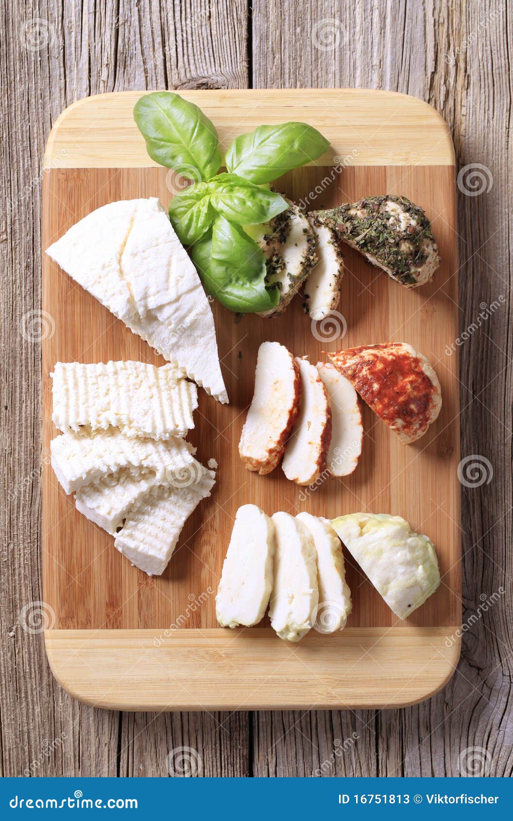 Selection of cheeses stock image. Image of feta, spice - 16751813