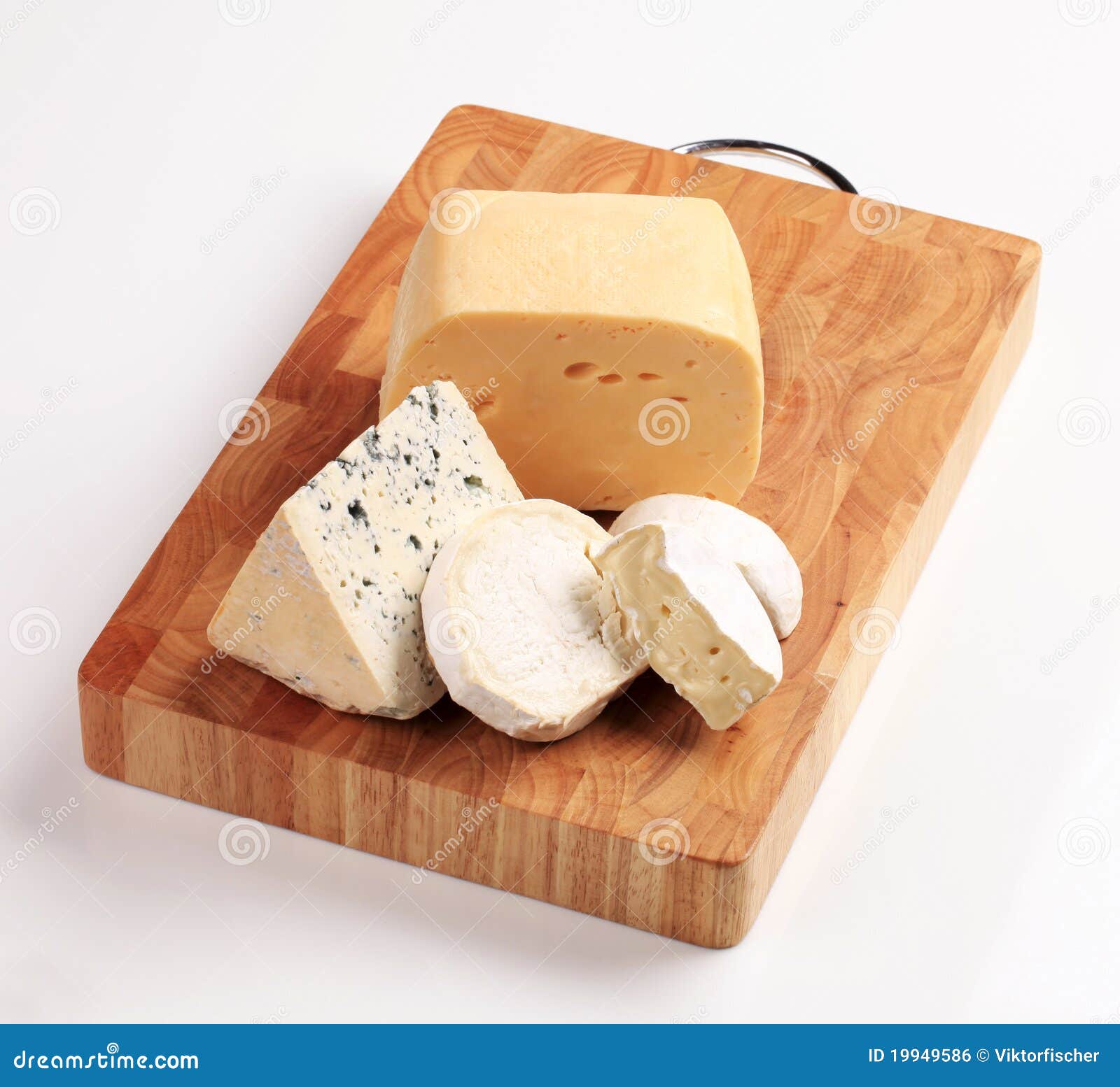 Selection of cheeses stock photo. Image of gourmet, closeup - 19949586