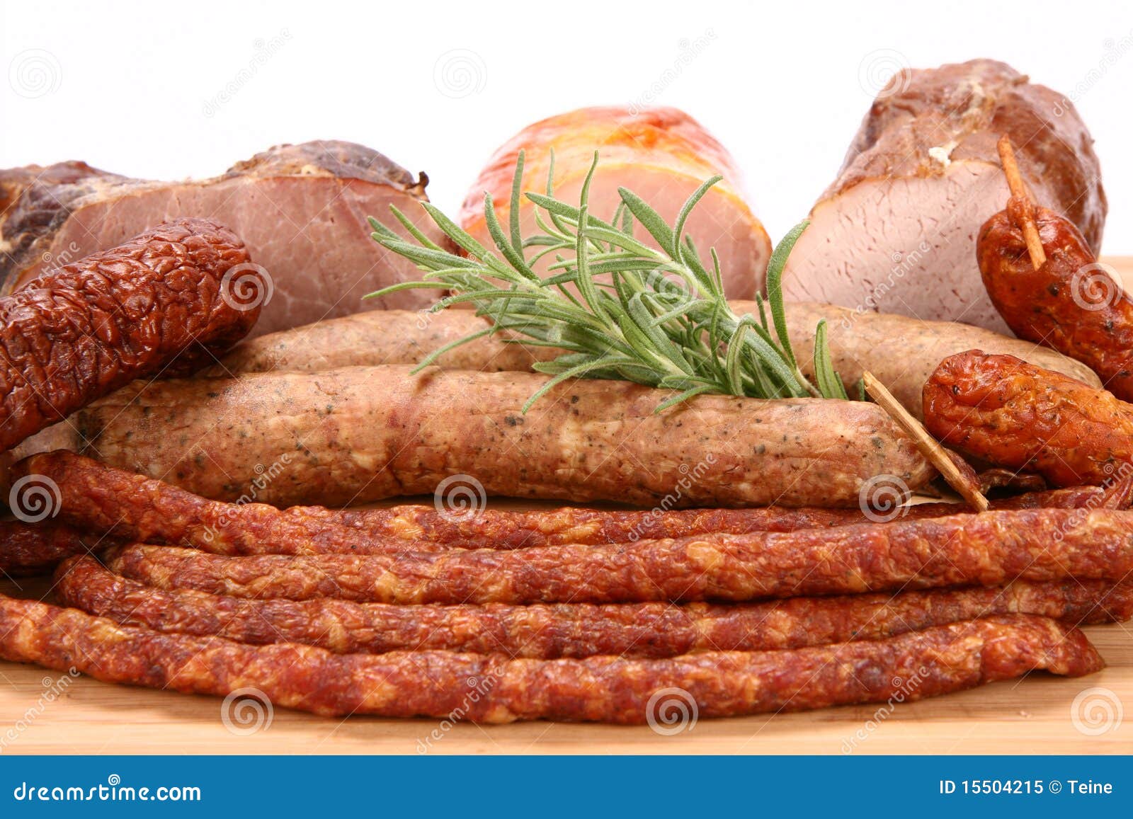 Selection of cold meat stock image. Image of cuisine - 15504215