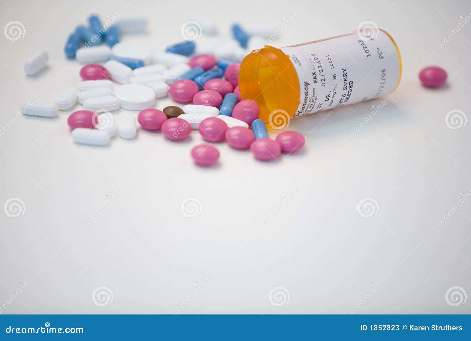 Selection of Different Pills Stock Image - Image of care, treatment ...
