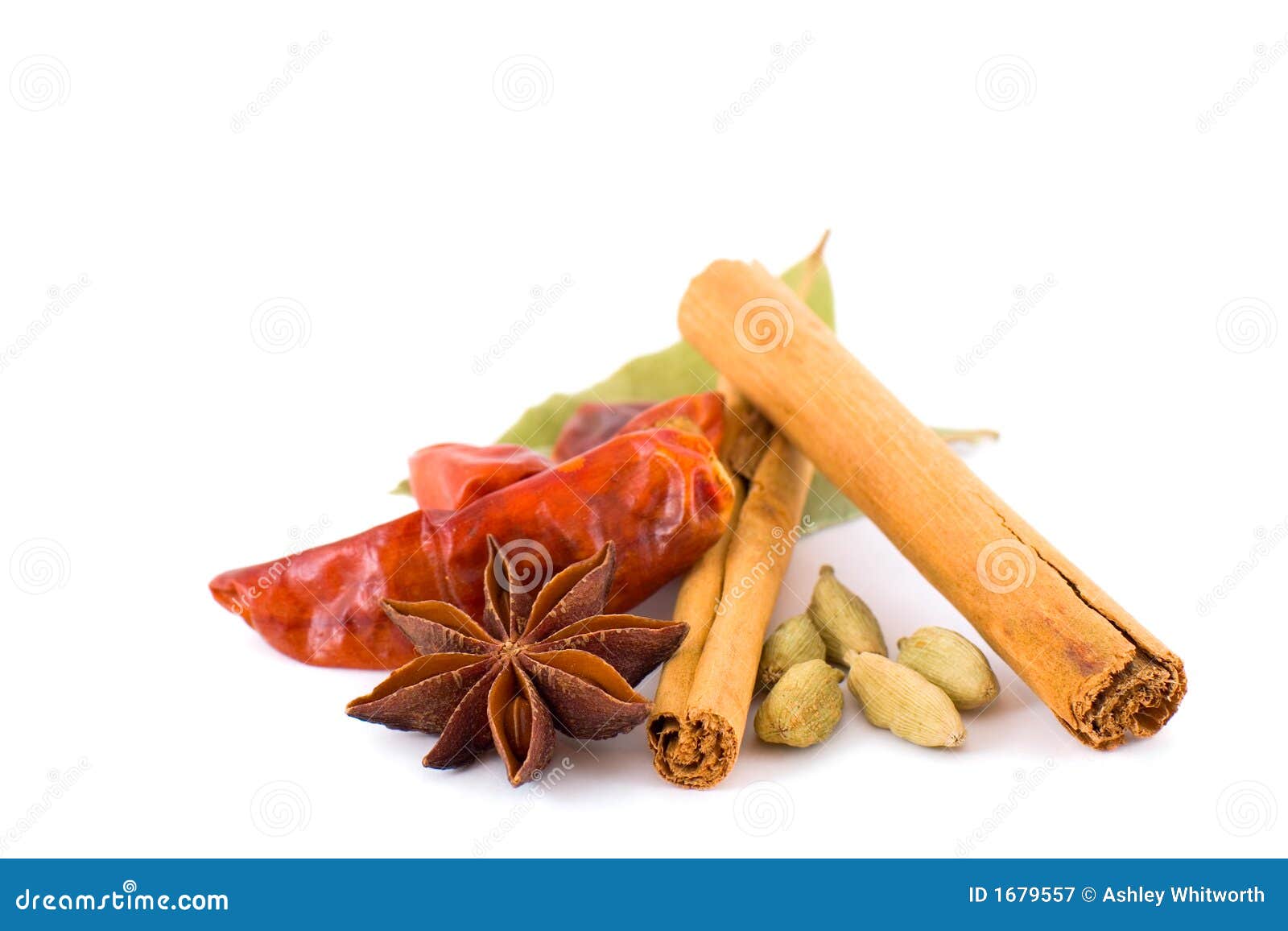 Selection of Exotic Spices stock image. Image of spice - 1679557