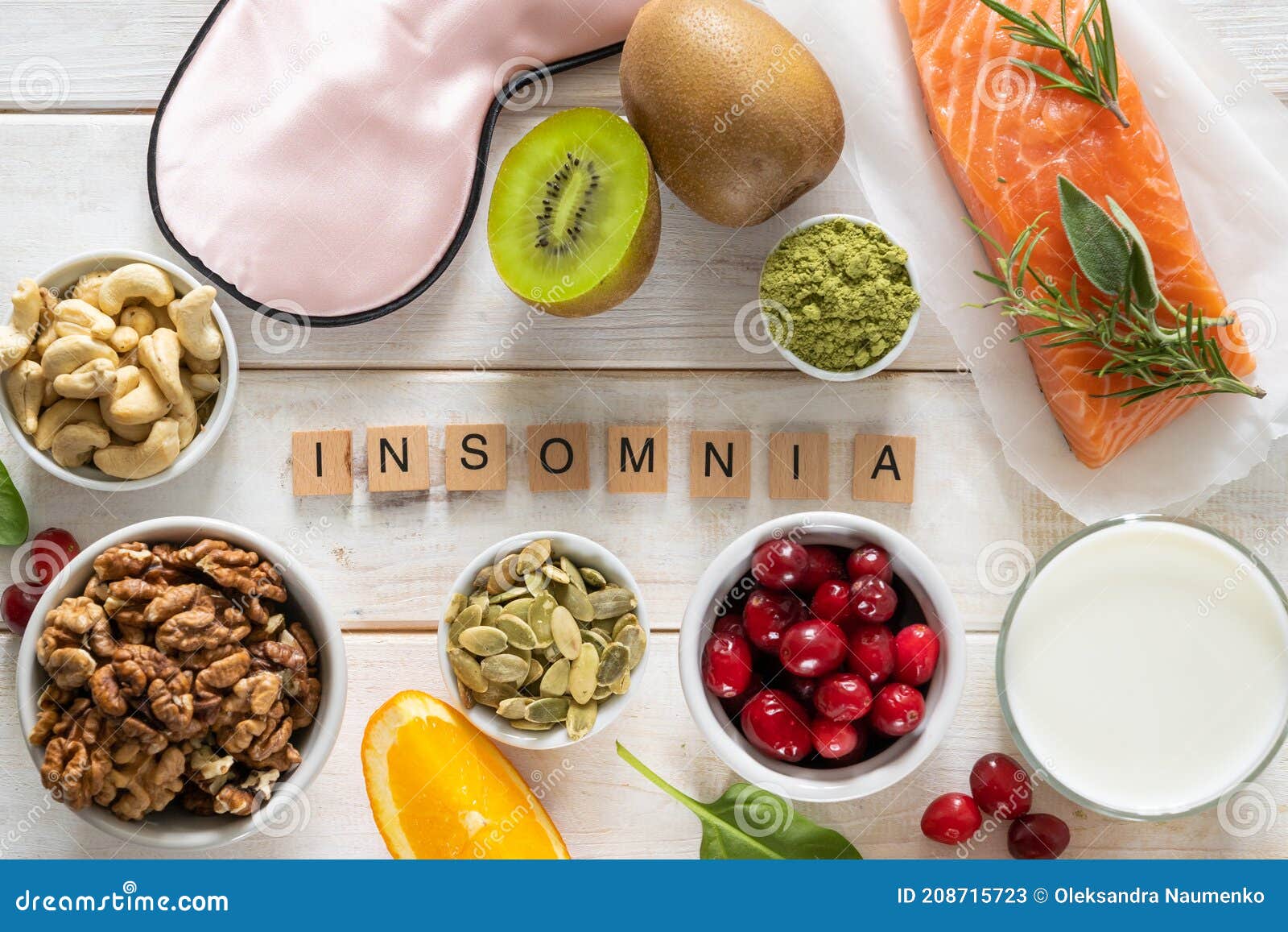 Selection of Food for Better Sleep Insomnia Rich in Tryptophan and ...