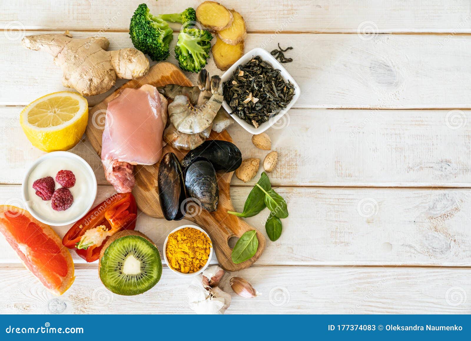 Selection of Food To Boost Immune System - Healthy, Rich in Vitamin and ... Selection of Food To Boost Immune System - Healthy, Rich in Vitamin and ...