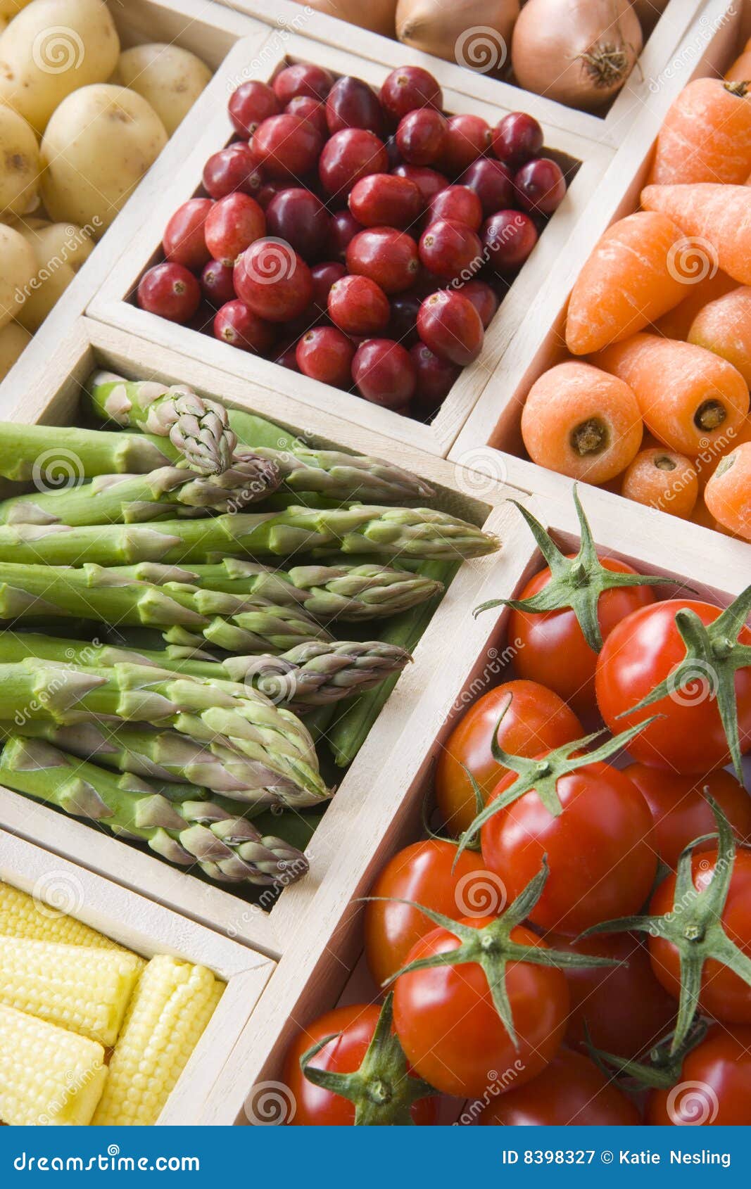 Selection of Fresh Fruit and Vegetables Stock Image - Image of diet ...