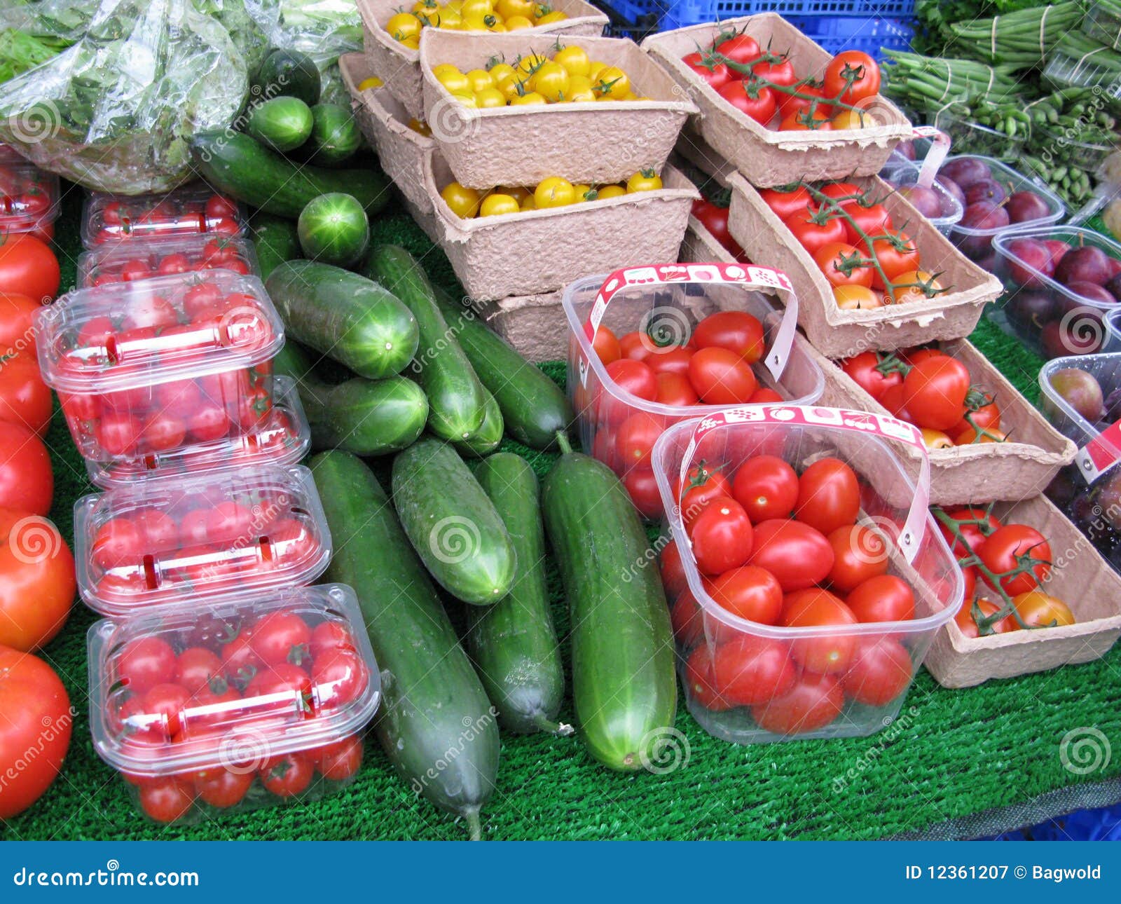 Selection of Fresh Vegetables Stock Image - Image of fruit, group: 12361207