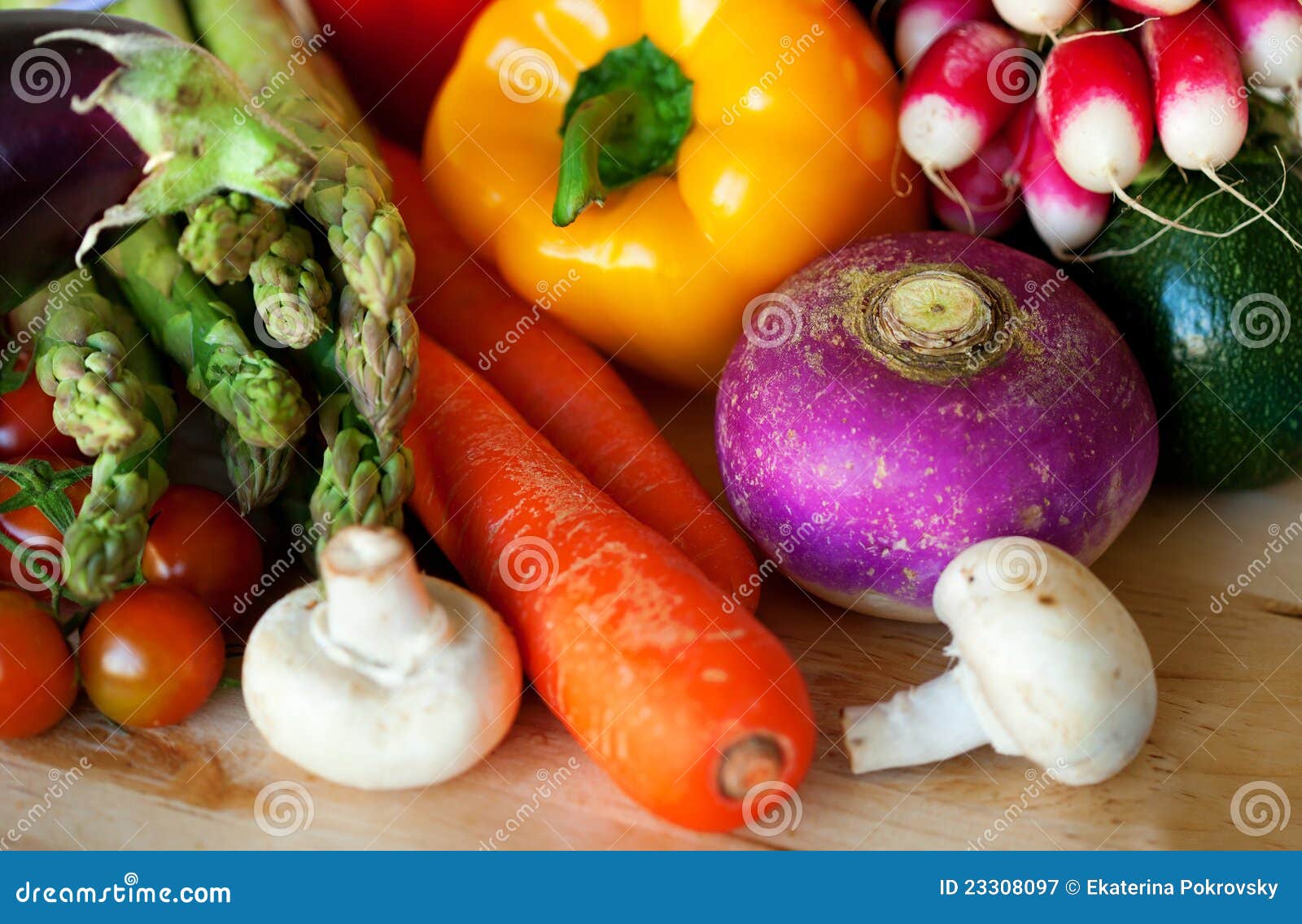 Selection of Fresh Vegetables Stock Image - Image of paprika, meal ...
