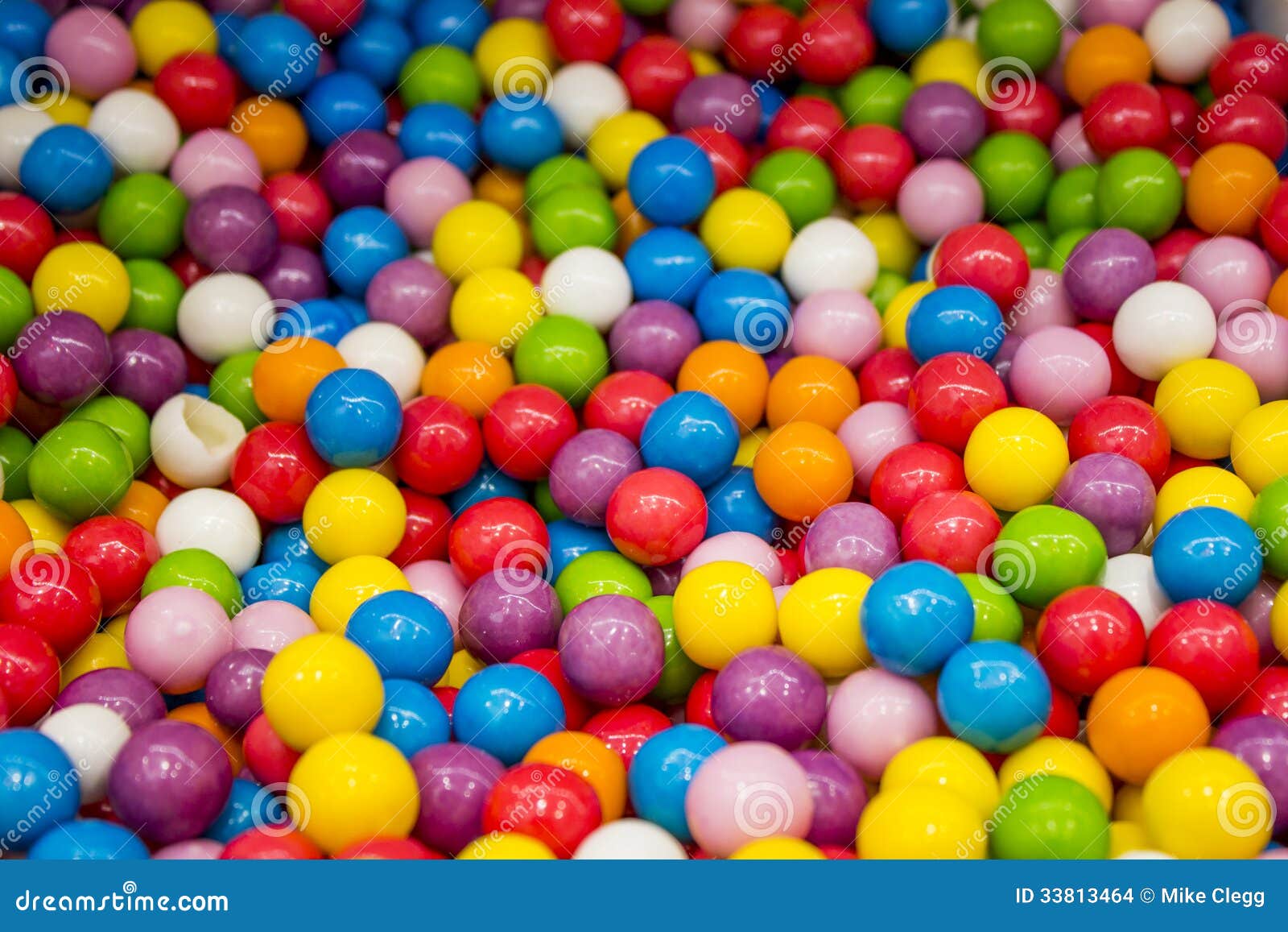 Selection of gumballs stock photo. Image of round, lots - 33813464