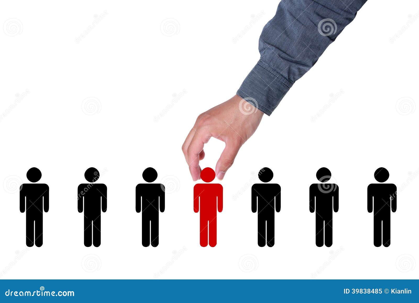 Selection stock image. Image of lift, clip, choice, personnel - 39838485