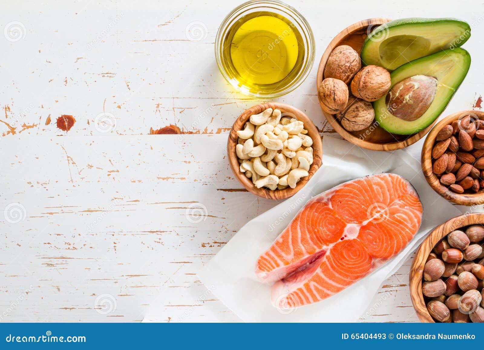 Selection of Healthy Fat Sources Stock Image - Image of summer, healthy ...