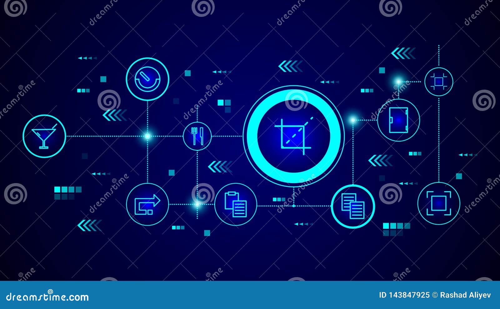 Selection Mark Icon. from Web Set Stock Illustration - Illustration of ...