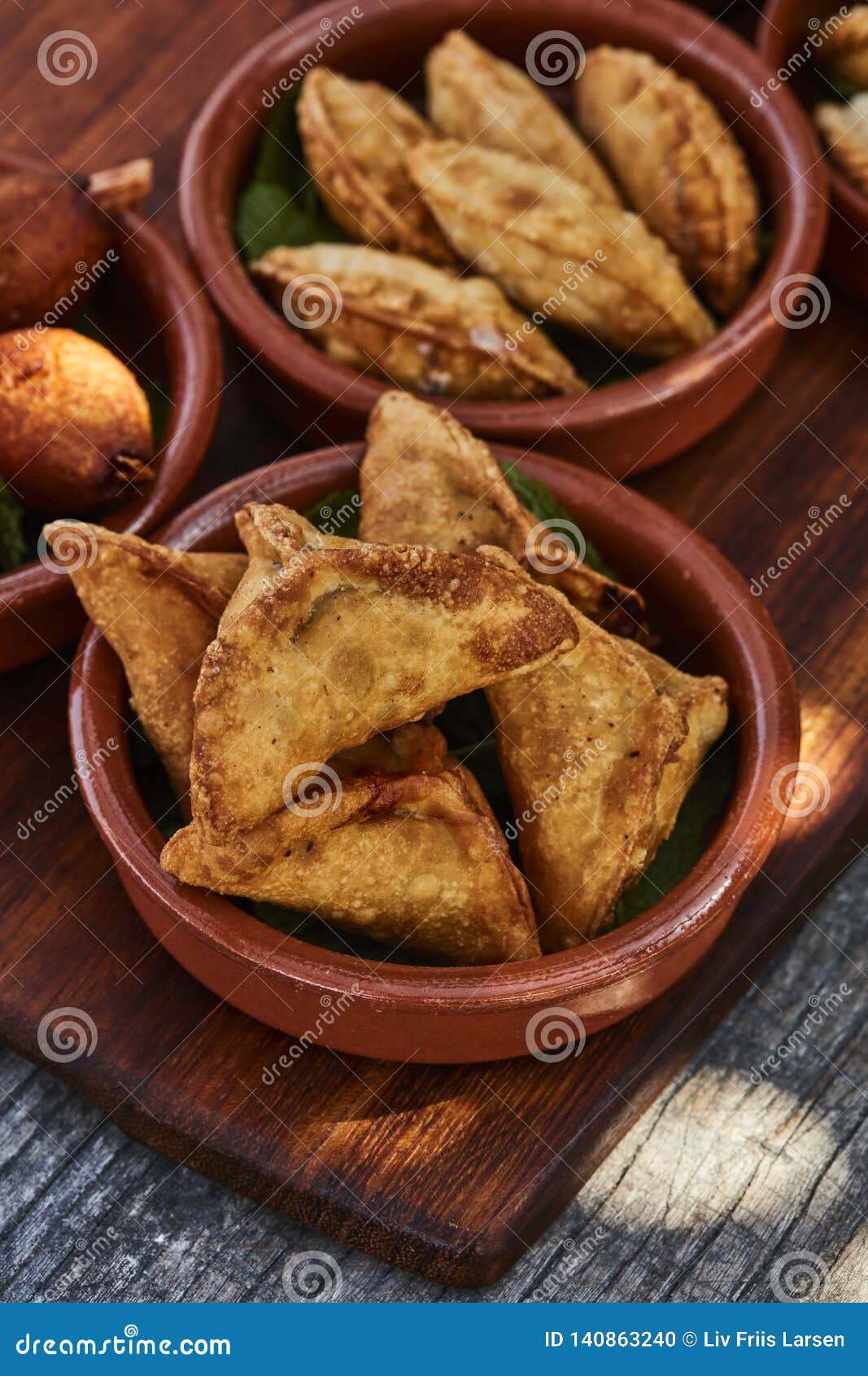 Middle Eastern Deep Fried Snacks Stock Photo - Image of food, empanada ...