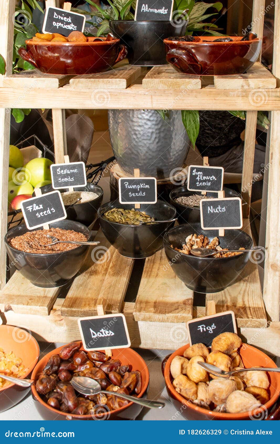 Selection Self Service Continental Breakfast Buffet Display, Catering ...