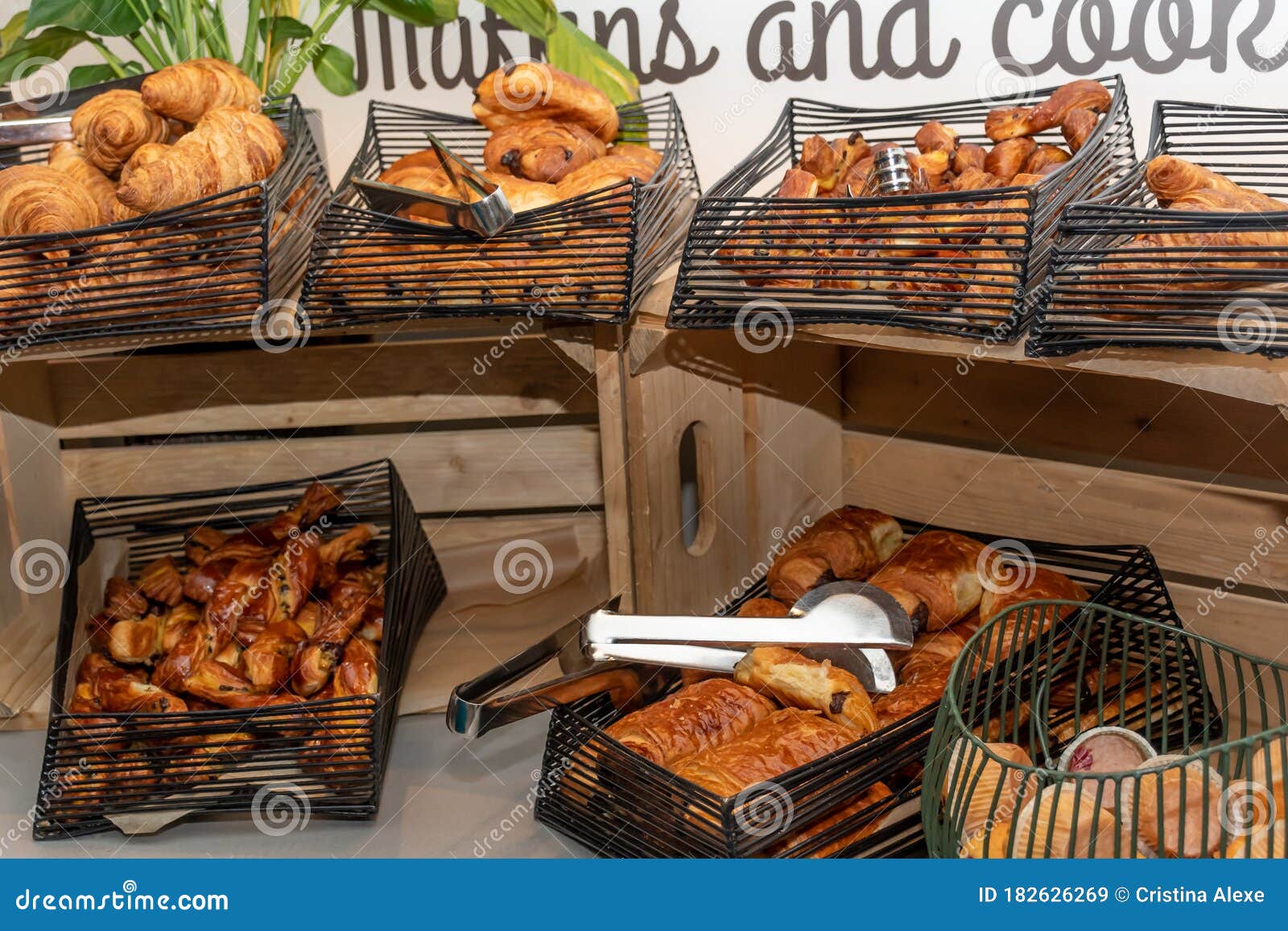 Selection Self Service Continental Breakfast Buffet Display, Catering ...