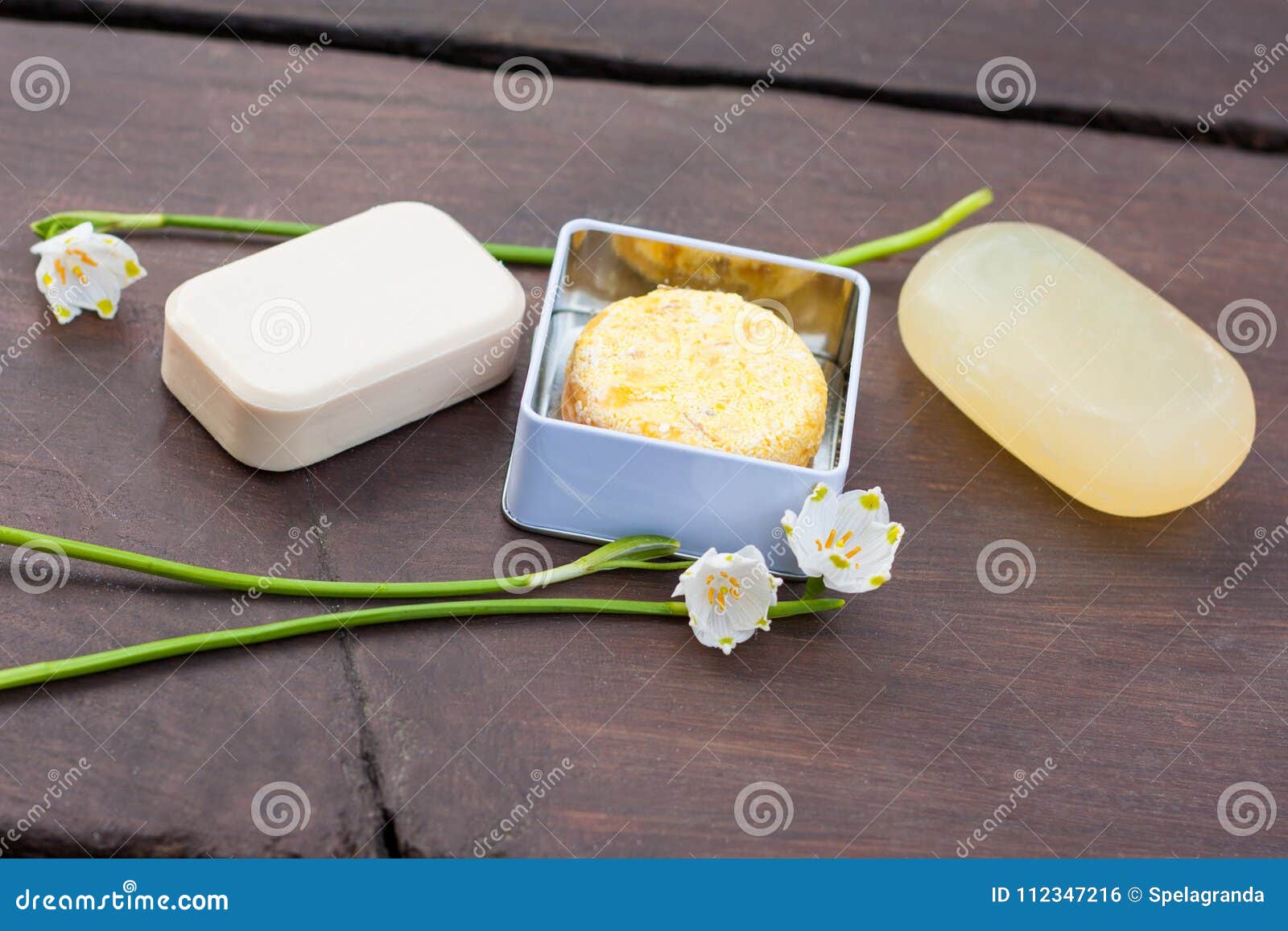 A selection of soap bars stock photo. Image of produce - 112347216
