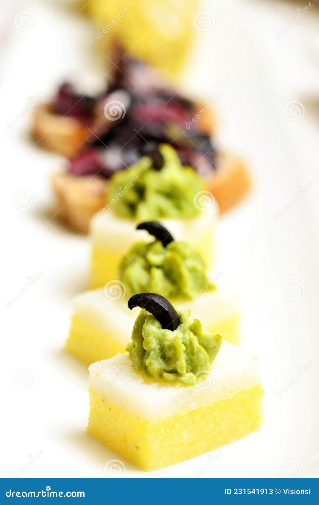 Selection of Spanish tapas stock image. Image of cold - 231541913