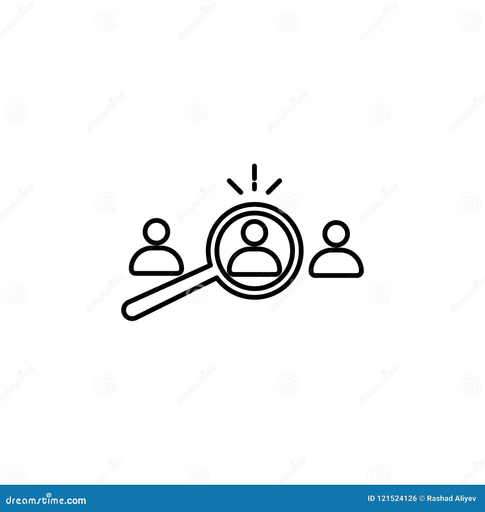 Selection of Suitable Candidate. Element of Job Interview Icon for ...