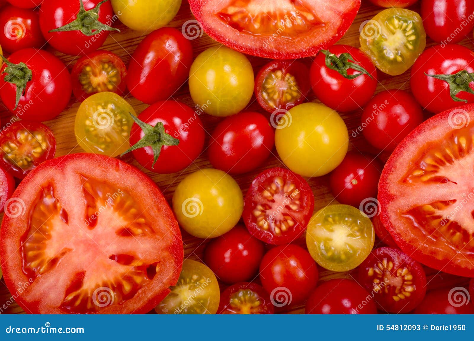 Selection of Tomatoes stock image. Image of selection - 54812093