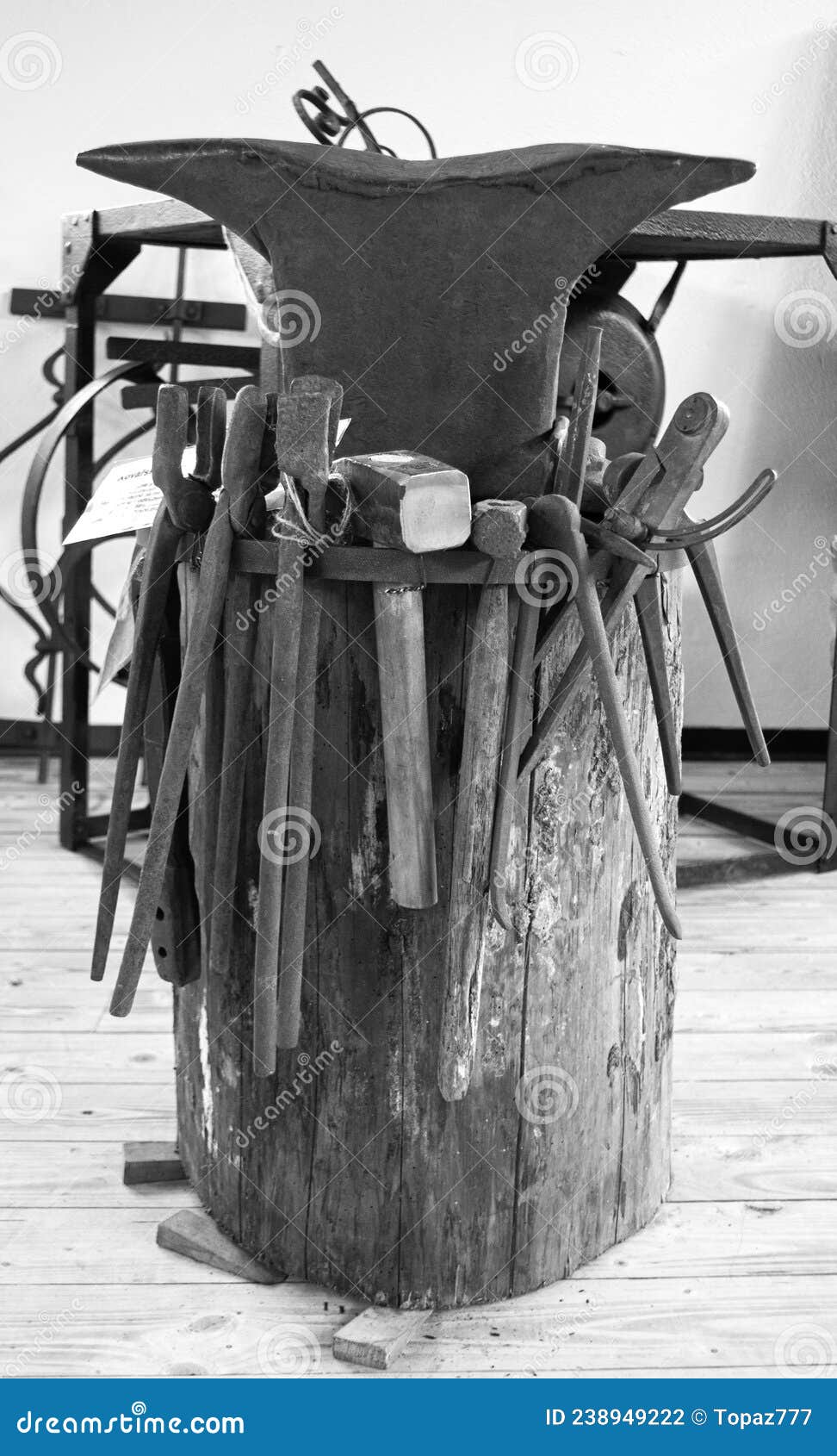 Tools In The Forge Stock Photography | CartoonDealer.com #136520792