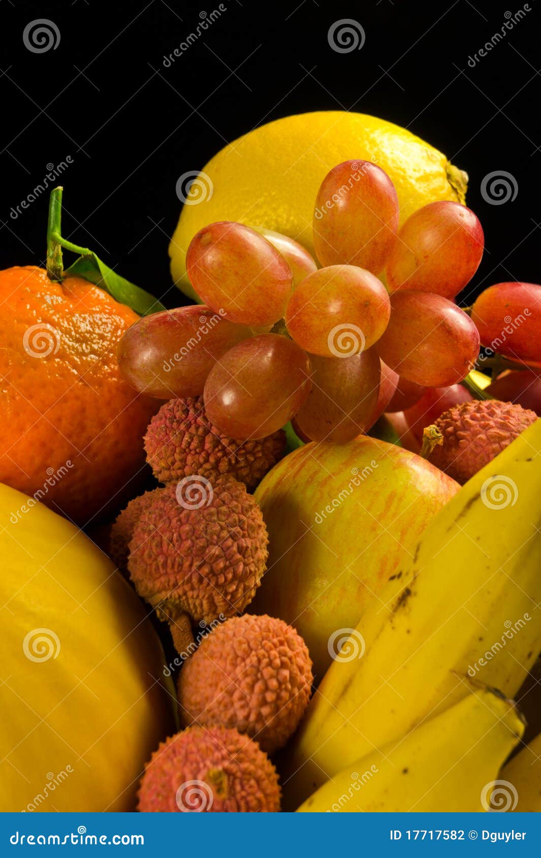 Selection Of Tropical Fruits Stock Photo - Image of lemon, eating: 17717582