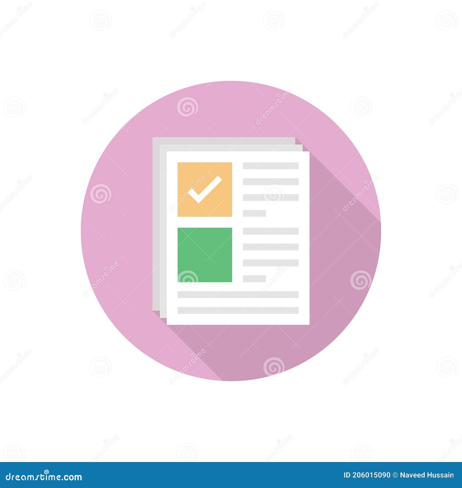 Selection Vector Flat Colour Icon Stock Vector - Illustration of ...