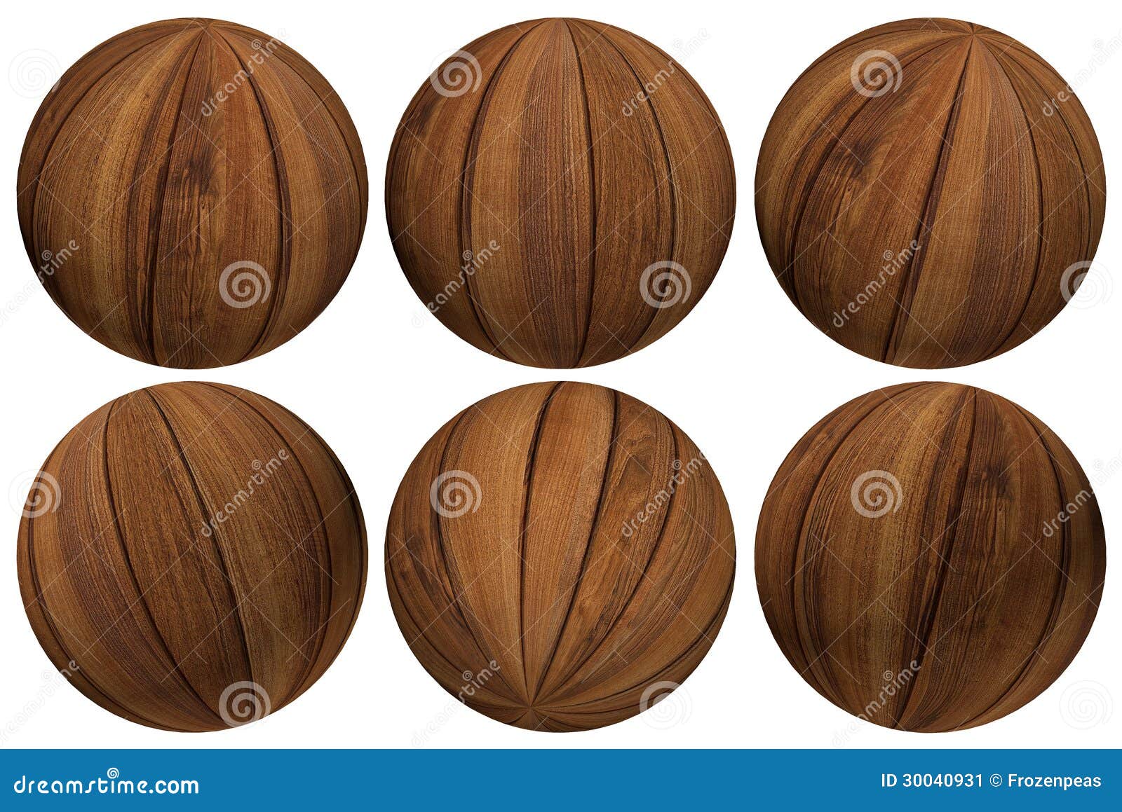 Wood Balls stock illustration. Illustration of balls - 30040931