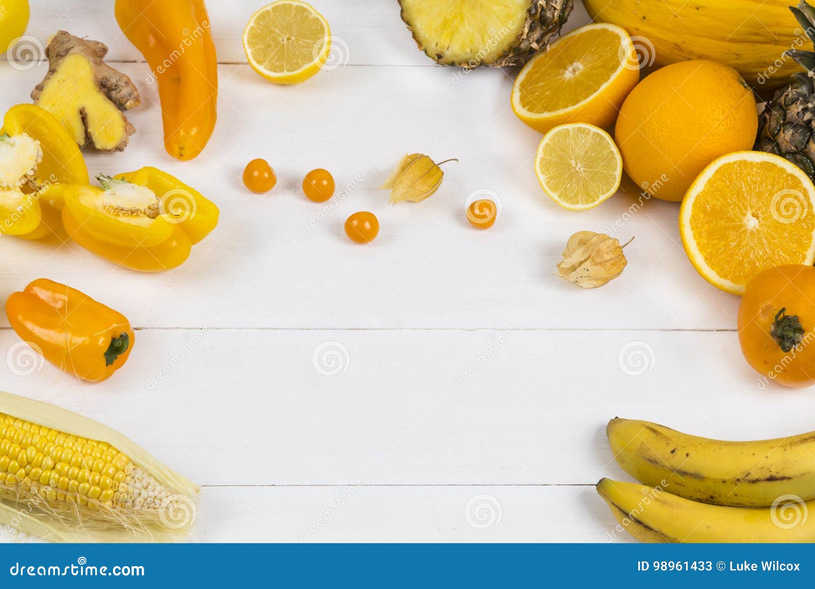 Orange fruit and veg stock image. Image of fruit, ginger - 98961433