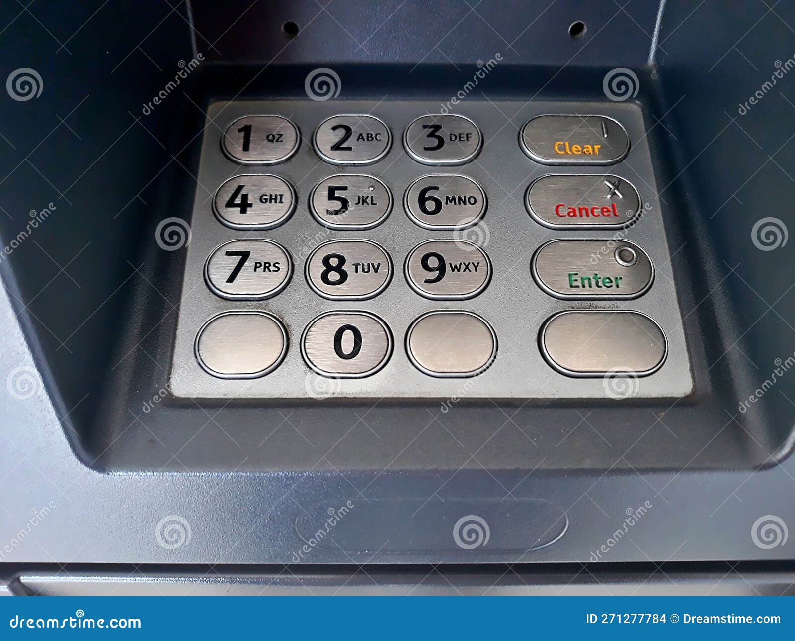 Selective Focus the Atm Machine Stock Photo - Image of black, business ...