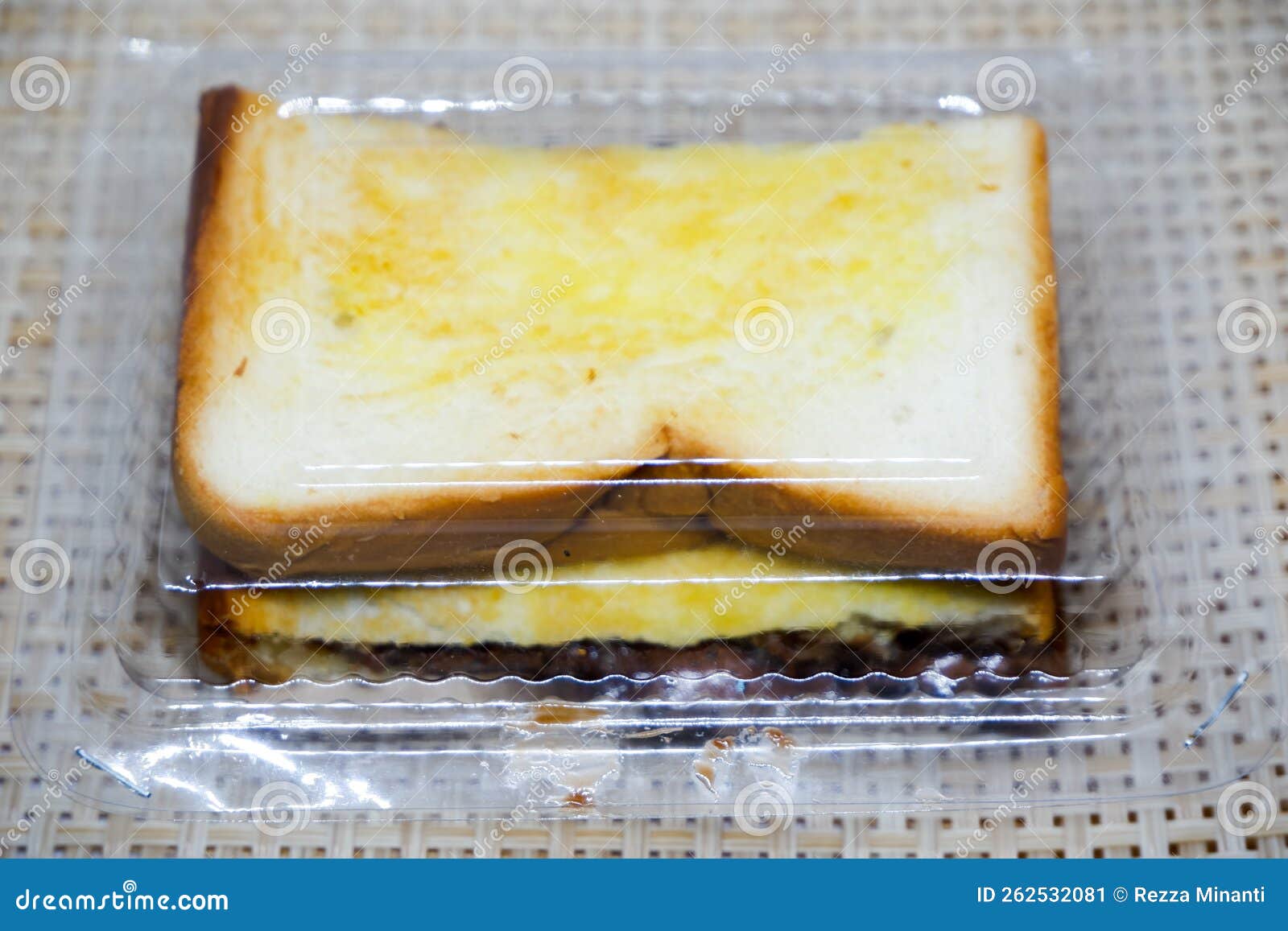 Selective Focus of Chocolate Jam Toast Stock Image - Image of ...