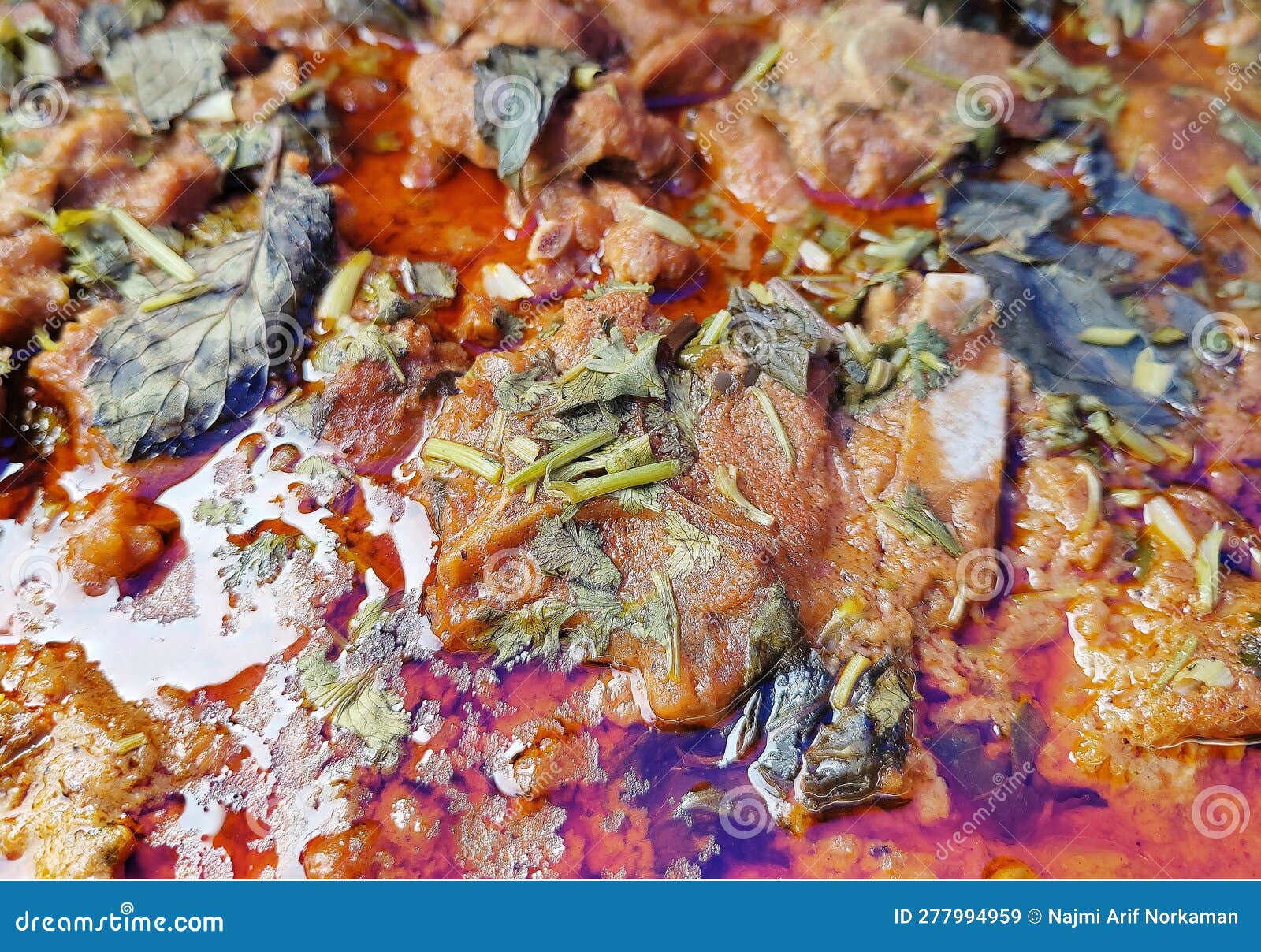 Mutton curry dalcha stock image. Image of chana, lunch - 277994959