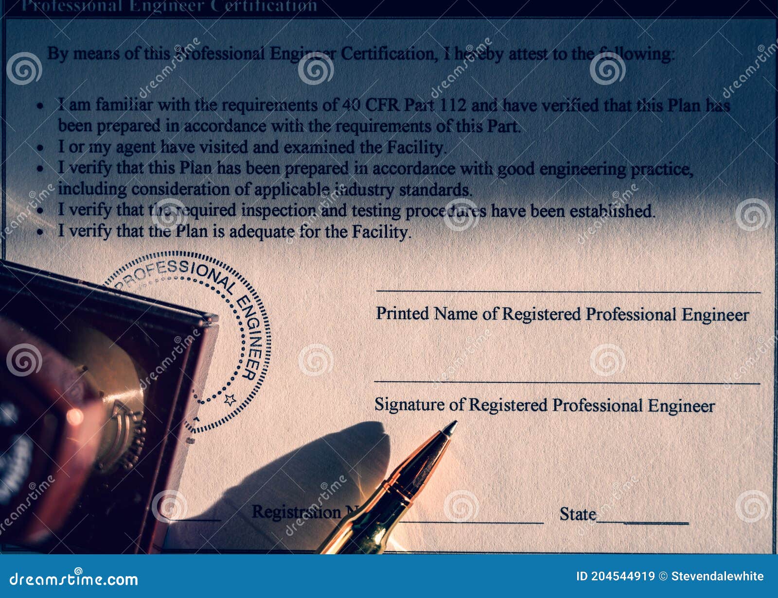 Selective Focus on Generic Professional Engineer, Architecture. or ...