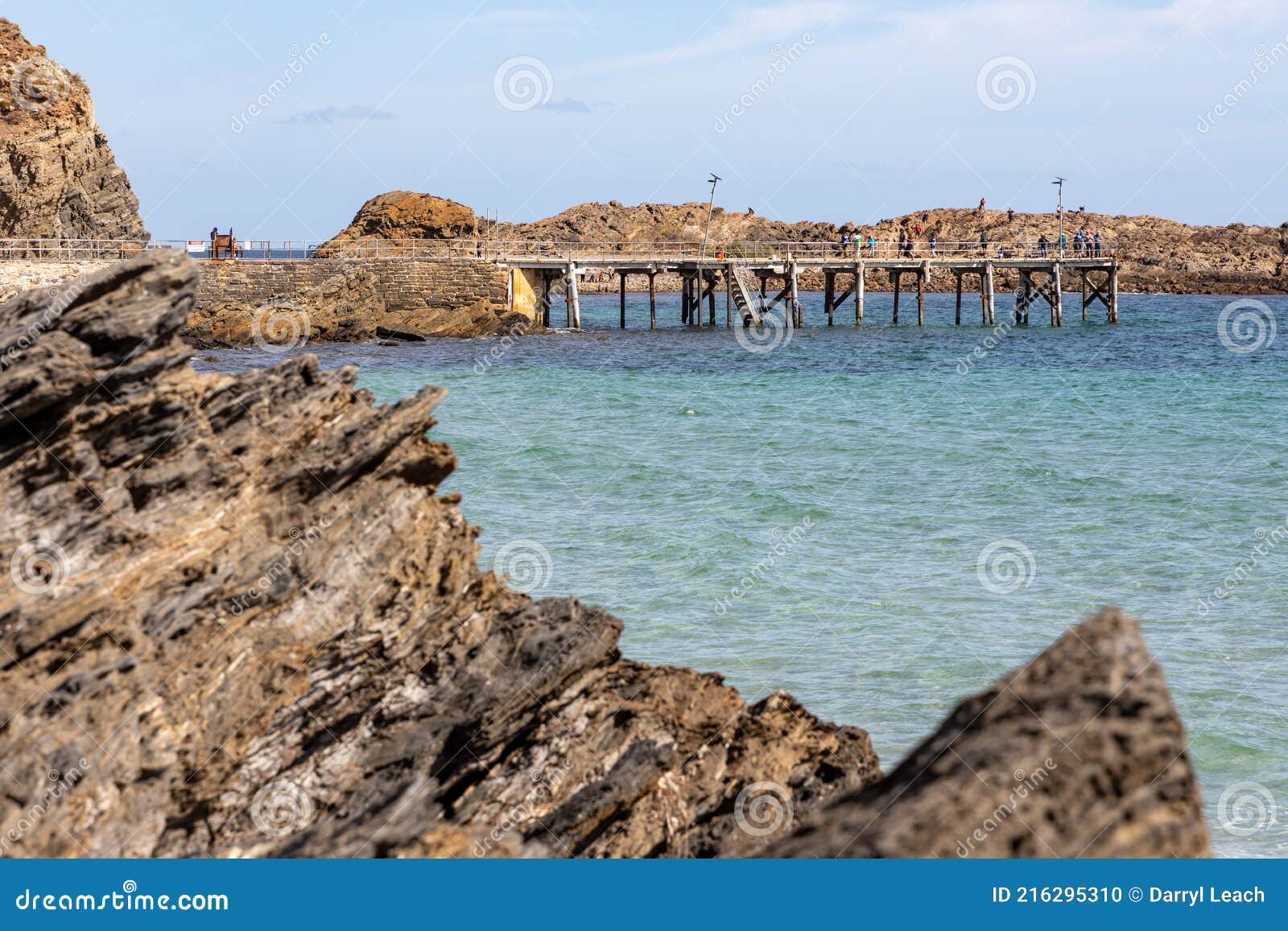 A Selective Focus of the Jetty Located at Second Valley South Australia ...