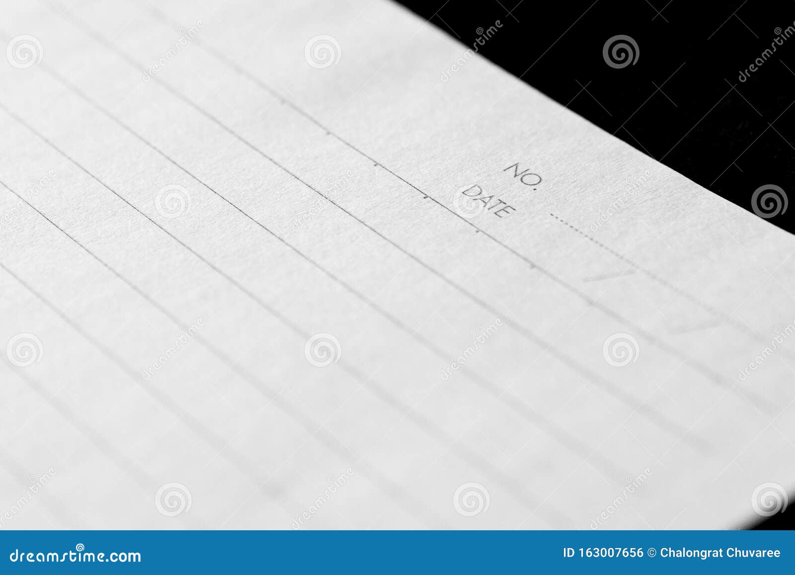 Selective Focus of Paper and Lines , Alphabet Date Letters Close Up ...