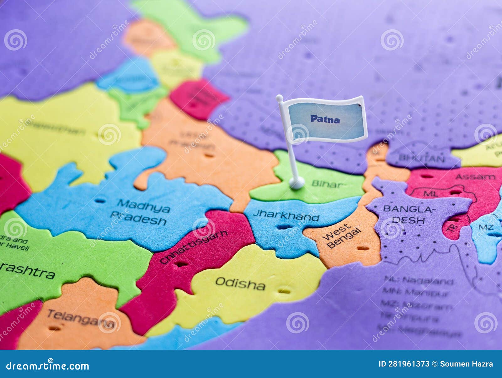 Patna - the Capital City of Bihar Stock Image - Image of state ...