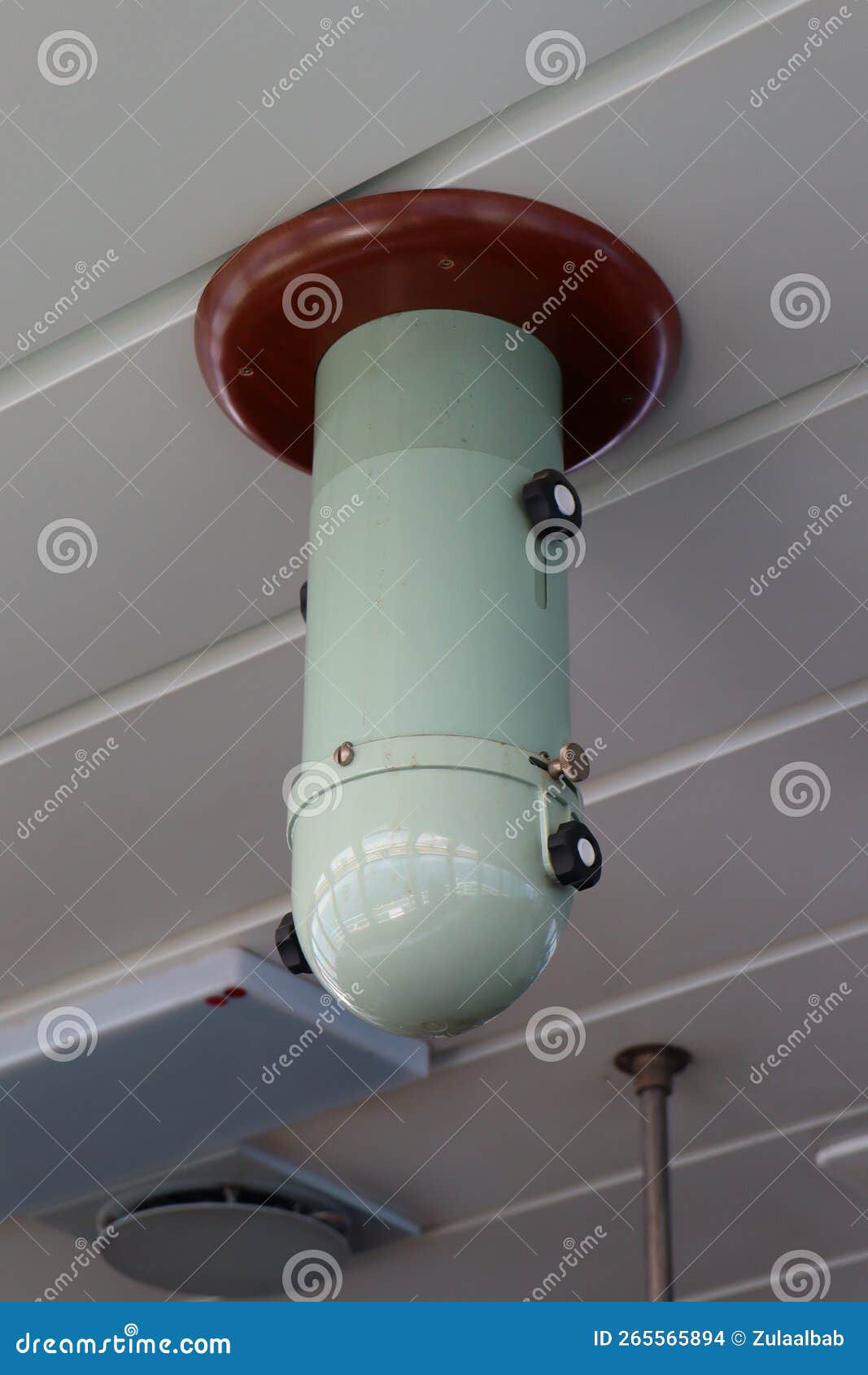 Periscope Which is in the Ship Control Rudder of the Supply Ship Bridge ...