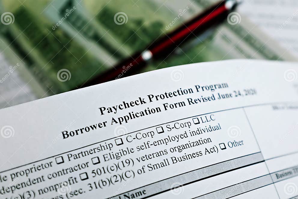 Selective Focus Photo of Paycheck Protection Program Borrower ...