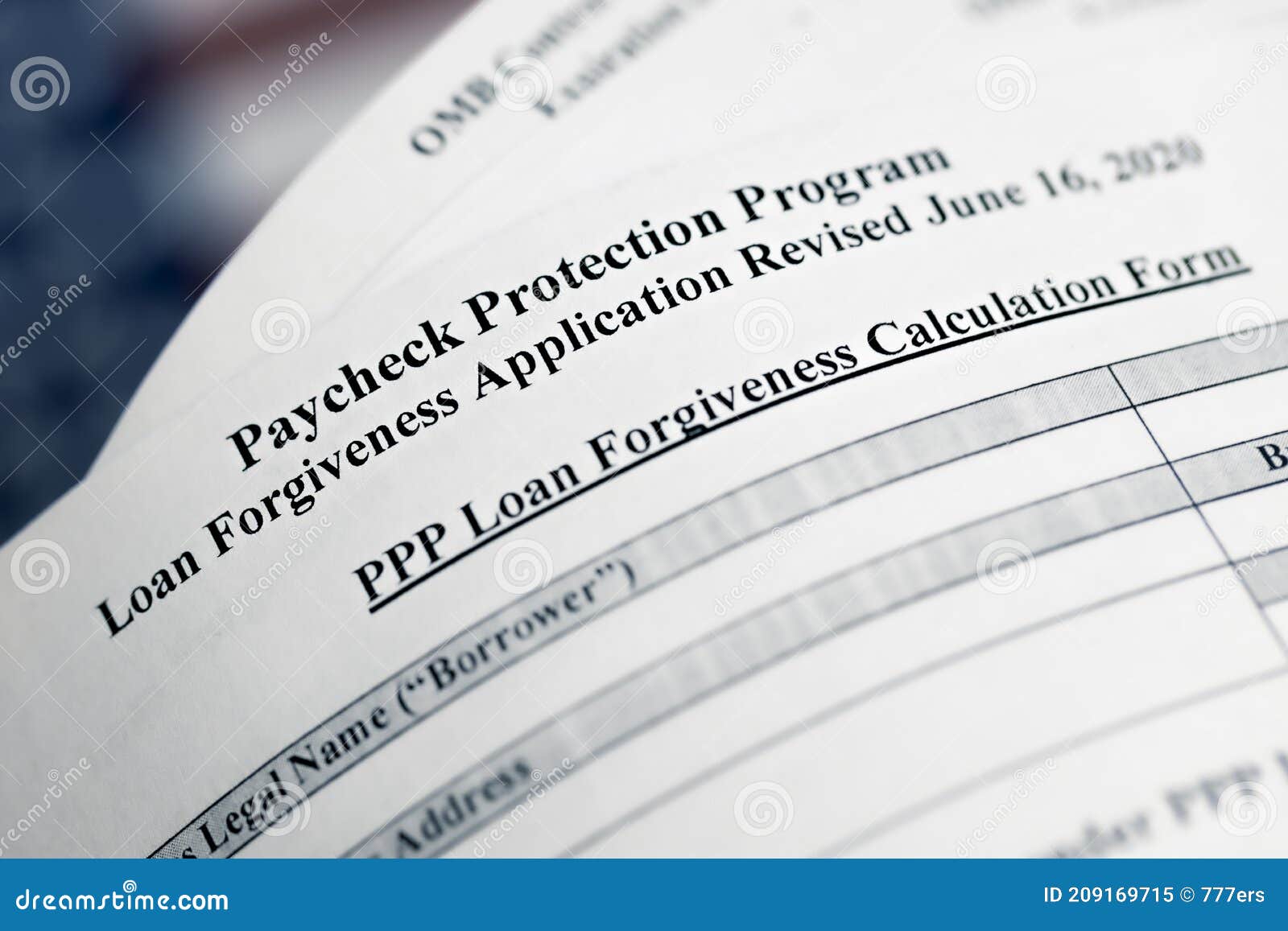 Selective Focus Photo of Paycheck Protection Program Loan Forgiveness ...