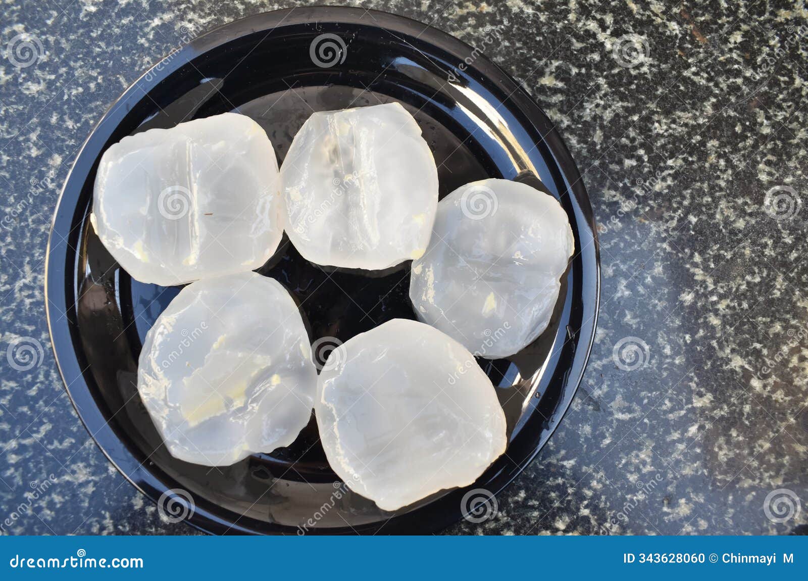 A Selective Focus Picture of a Unique Tropical Fruit Called Ice Apple ...
