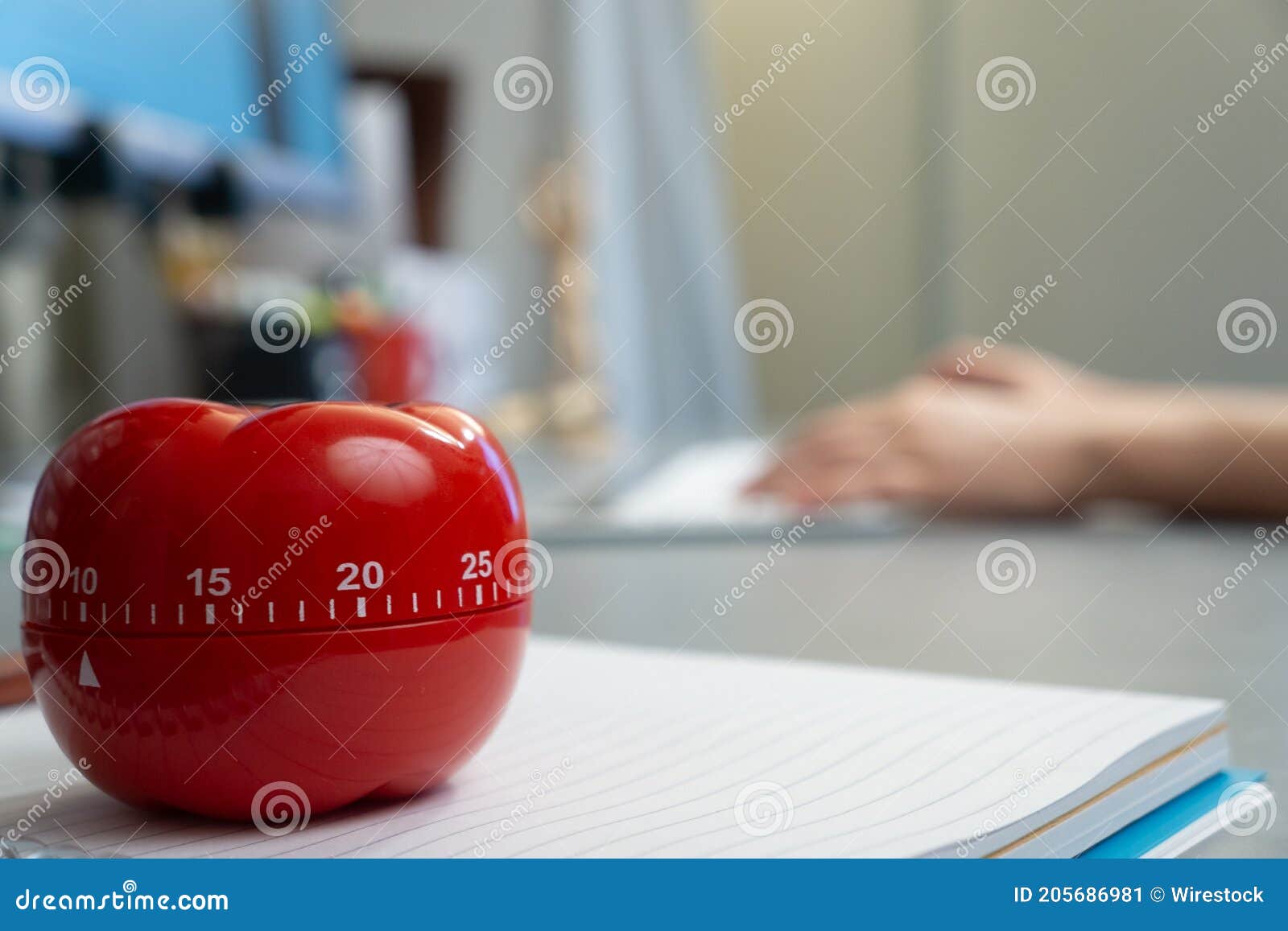 Pomodoro Timer In Old Paper Texture At Center Royalty-Free Stock Image ...