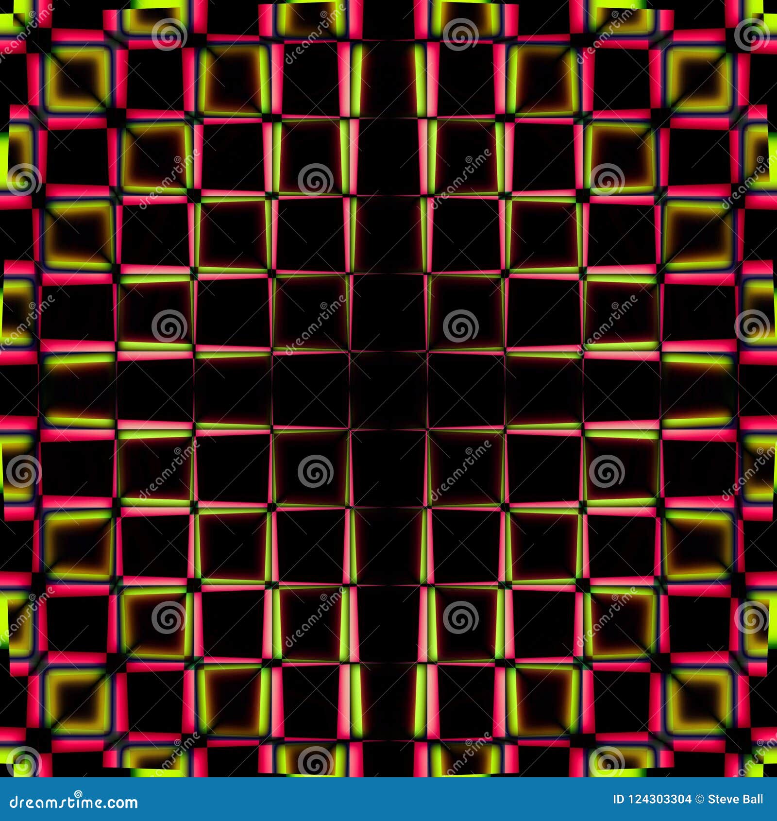 Red And Yellow Squares Pattern Stock Photography | CartoonDealer.com ...