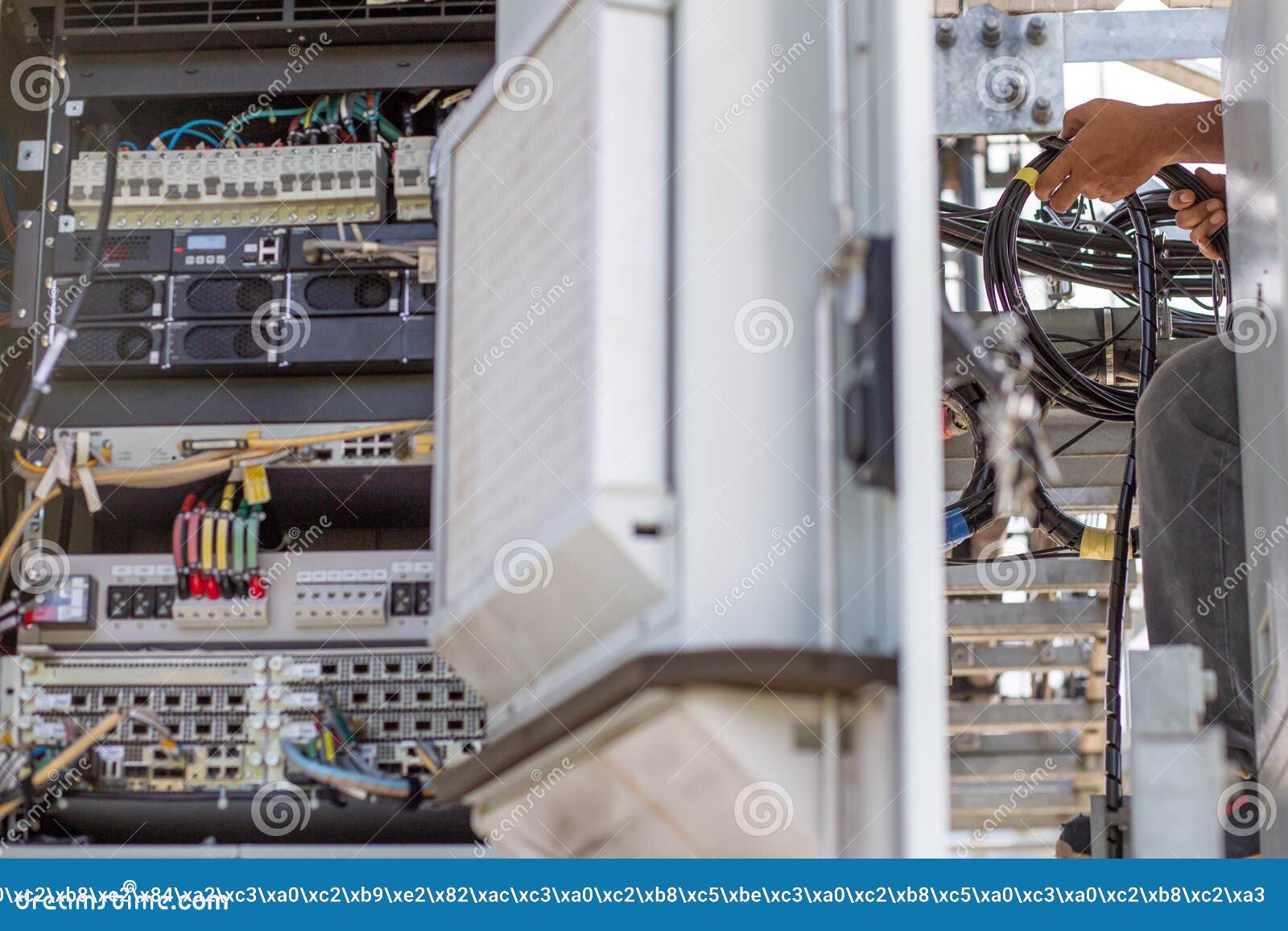 DJ Behind The Control Panel Stock Photography | CartoonDealer.com #32819246