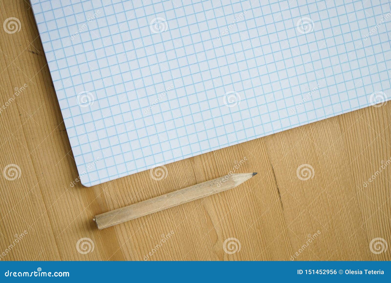 Selective Focus, a Stack of Blank Paper in a Cage from a School ...