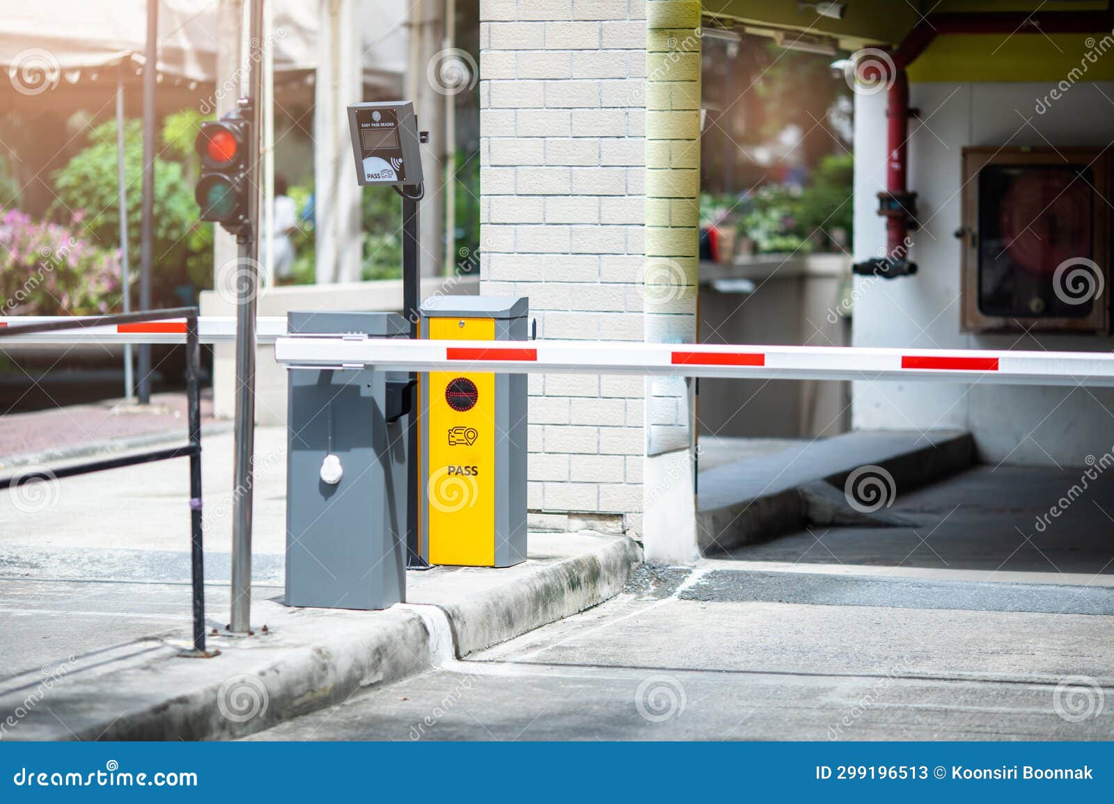 RFID Reader Of Car Access Control To Open The Door For Safety System ...