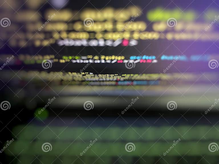 Selective Focused Of Computer Program Code That Is Often Used Computer Language Source Code 